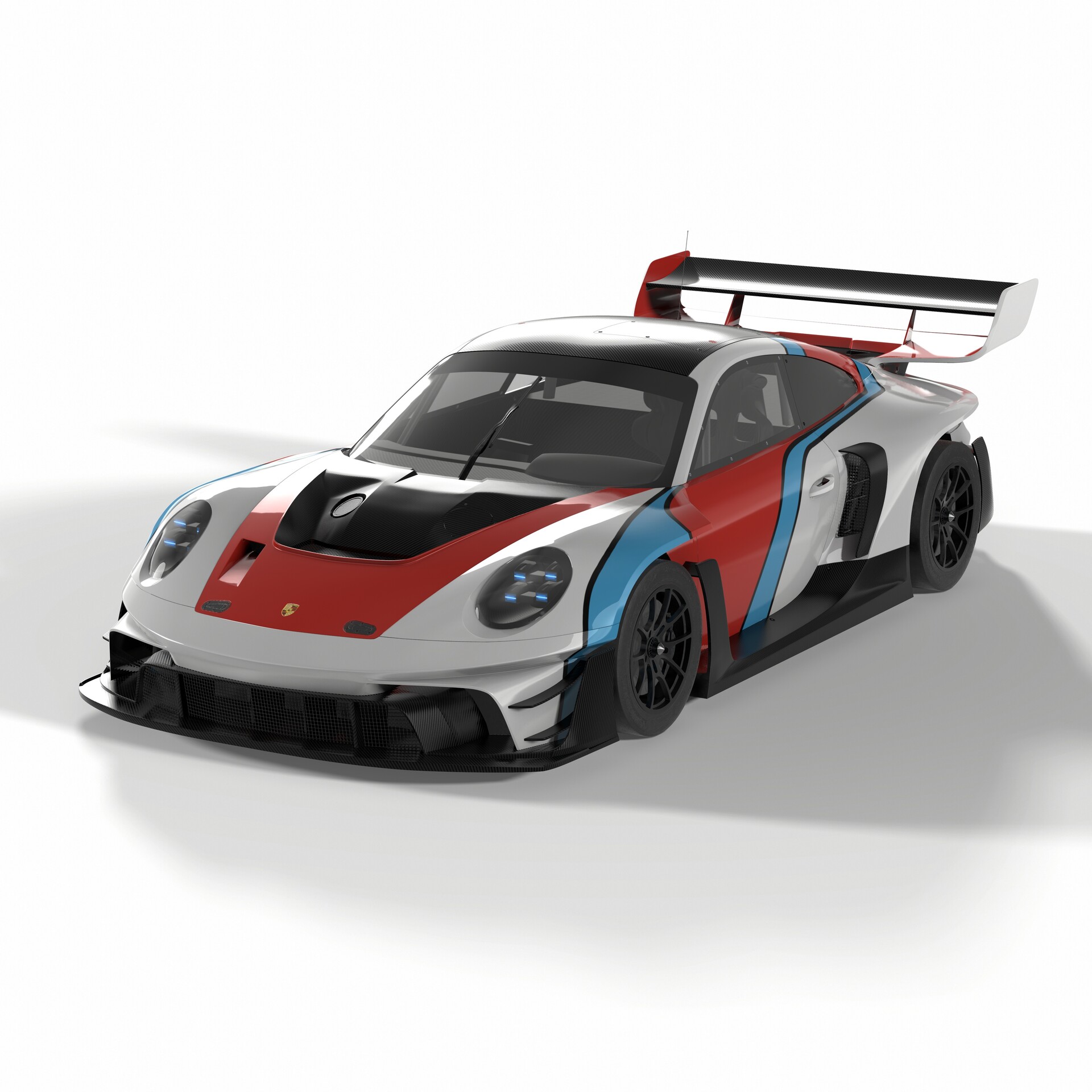ArtStation - 3D model Porsche 911 GT3 R Rennsport