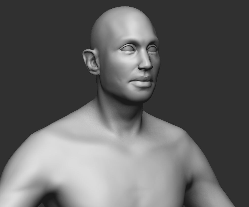 Emma Green - Player High Poly Head Sculpts