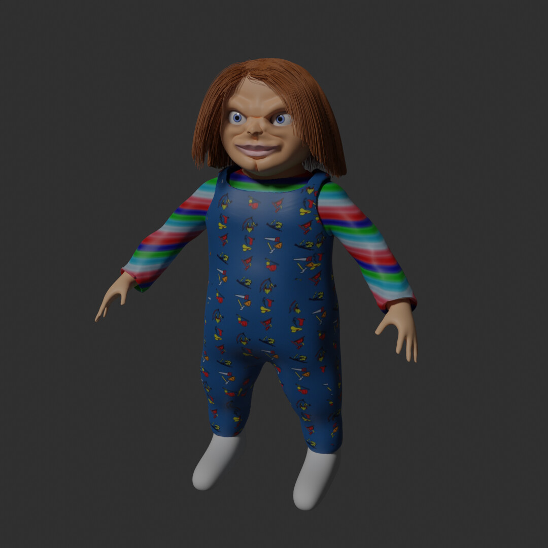 ArtStation - WIP - Chucky from Child's Play