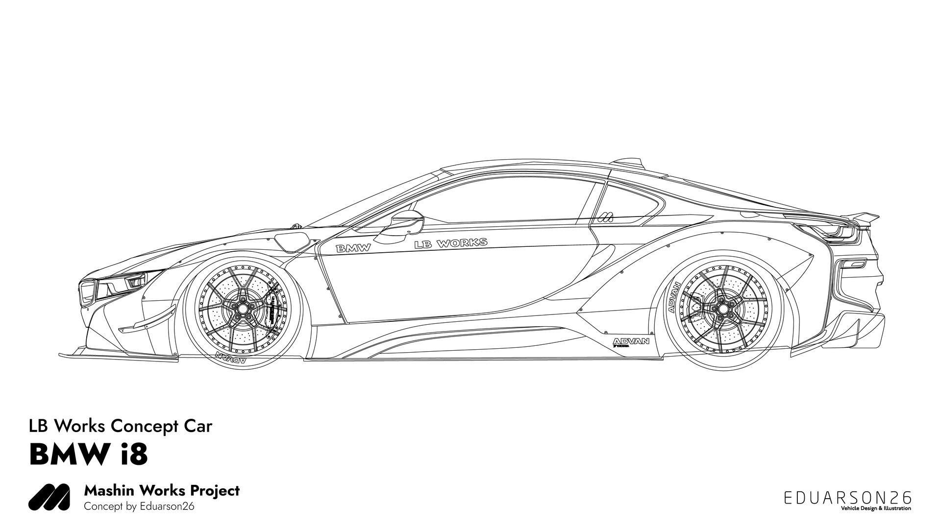 bmw i8 coloring pages