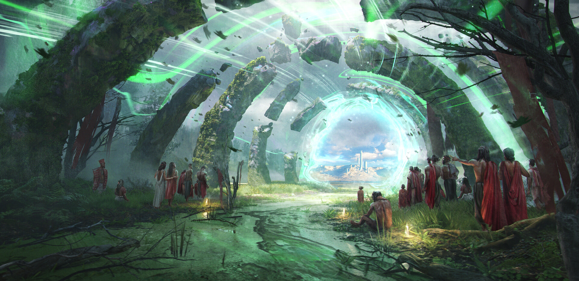 Portal at the End of Time by Robin Garrett : r/ImaginaryPortals