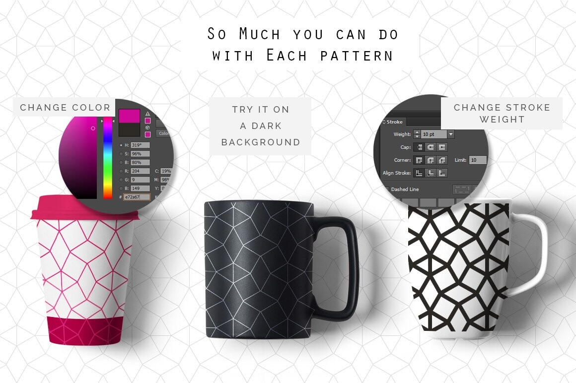 Revo - Simple Line Geometric Patterns