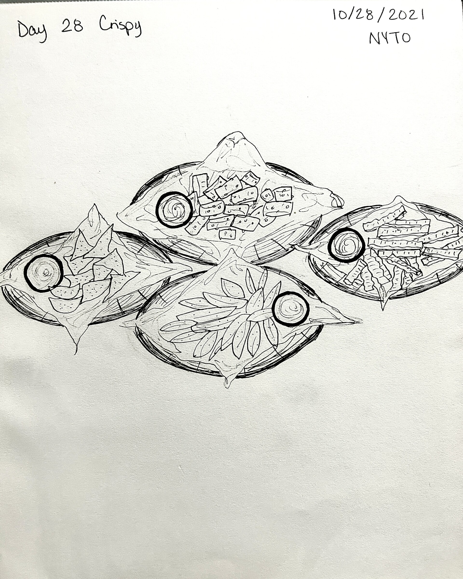 ArtStation - Inktober 2021 - Crispy, Day 28