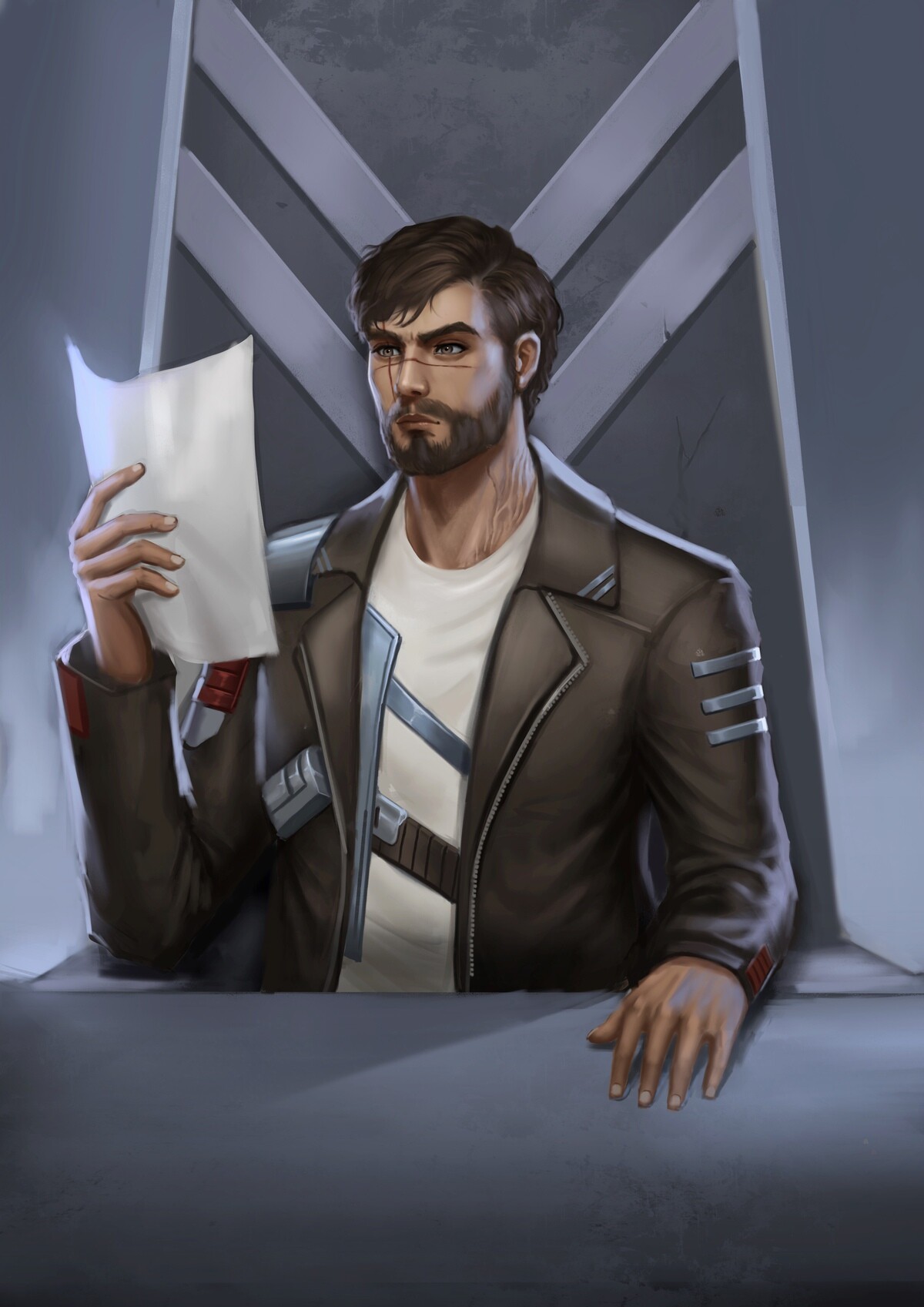 Nox Illustration - SWTOR Orion the Officer