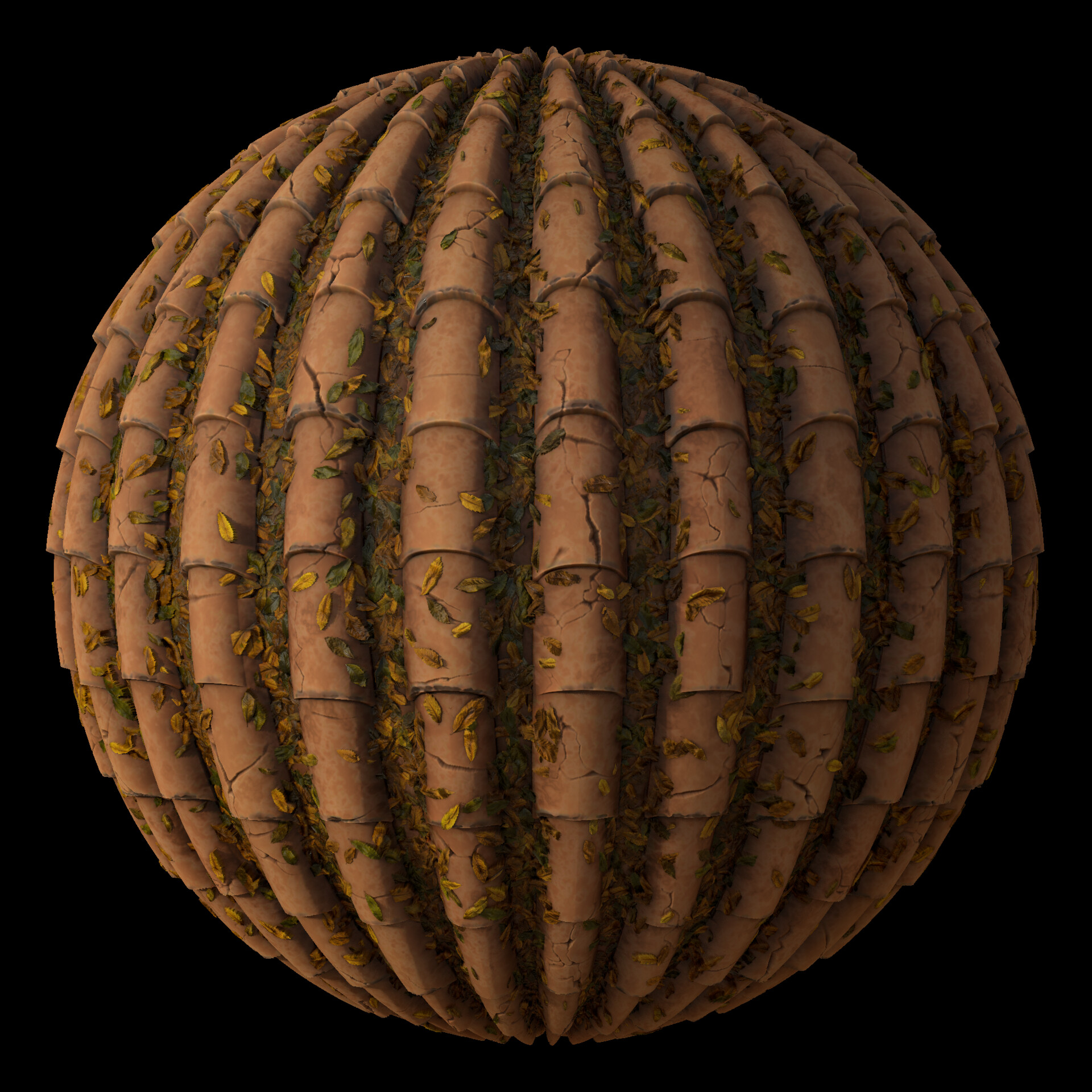 ArtStation - Tile Roofing Material