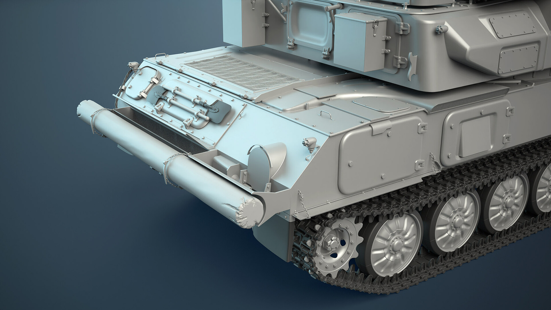 Serhii Ryzhkov - ZSU-23-4 Shilka High-Poly
