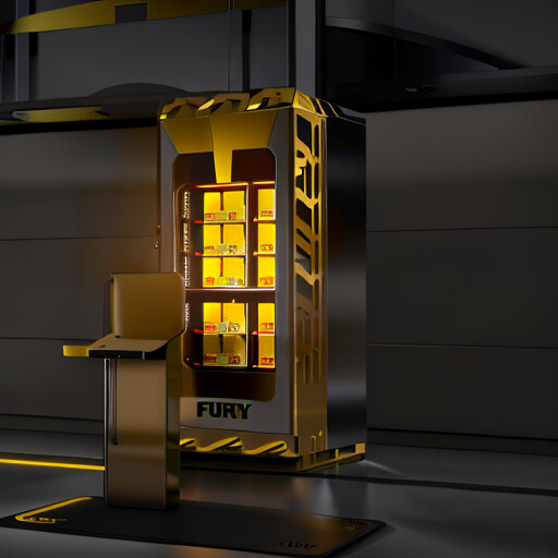 ArtStation - Fury (Concept art) Vending machine