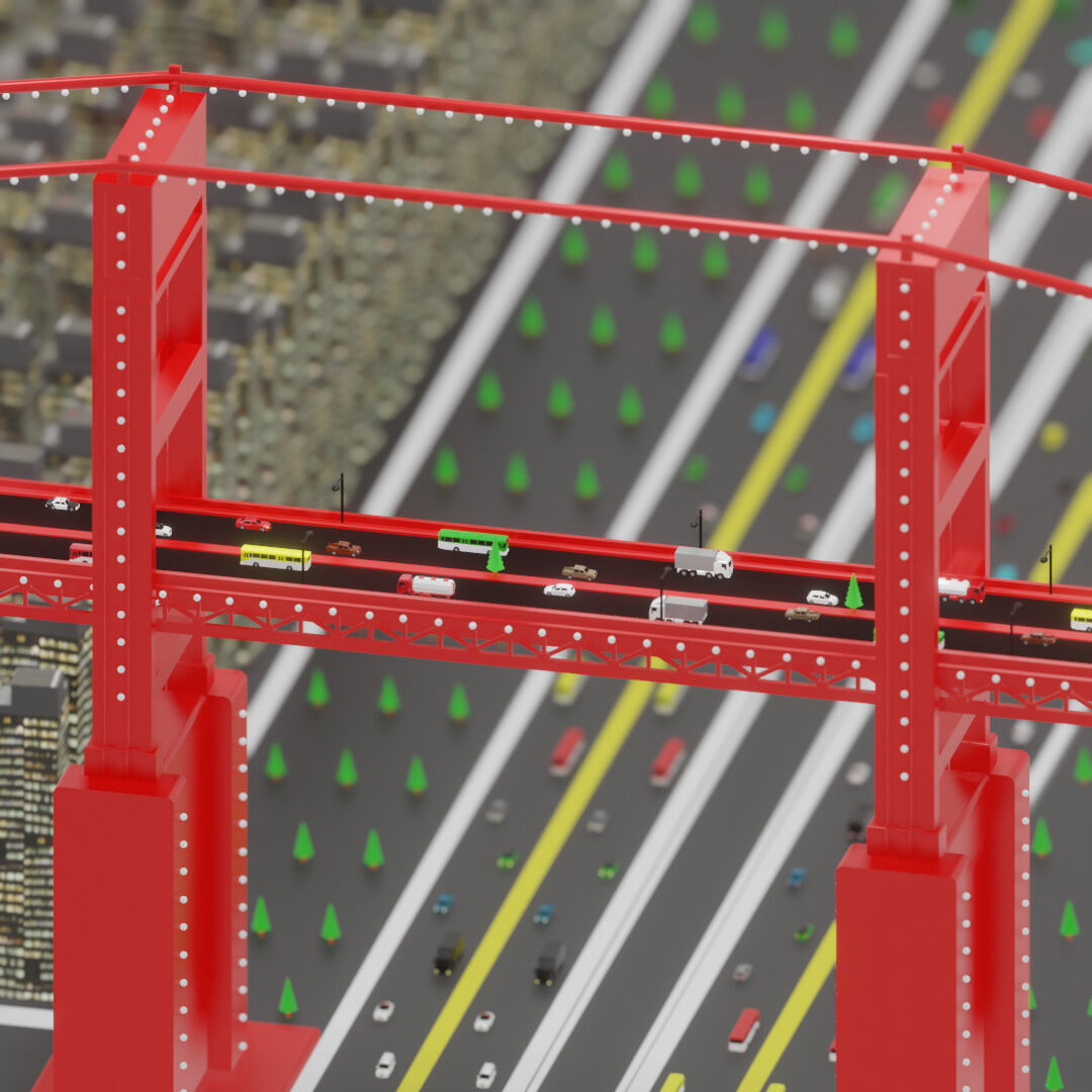 ArtStation - Traffic Crowd