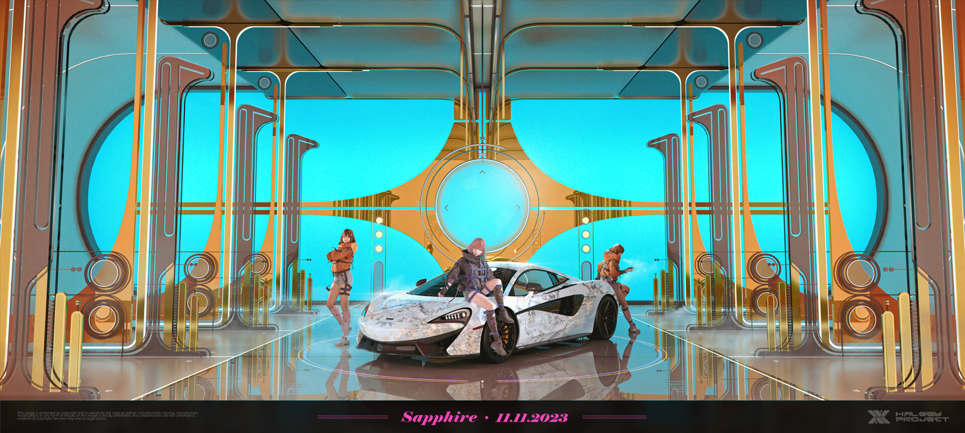 ArtStation - Sapphire-"Happy 11/11"