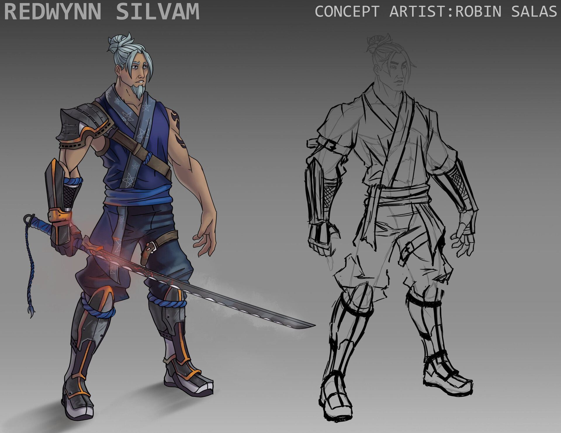 ArtStation - warrior concept