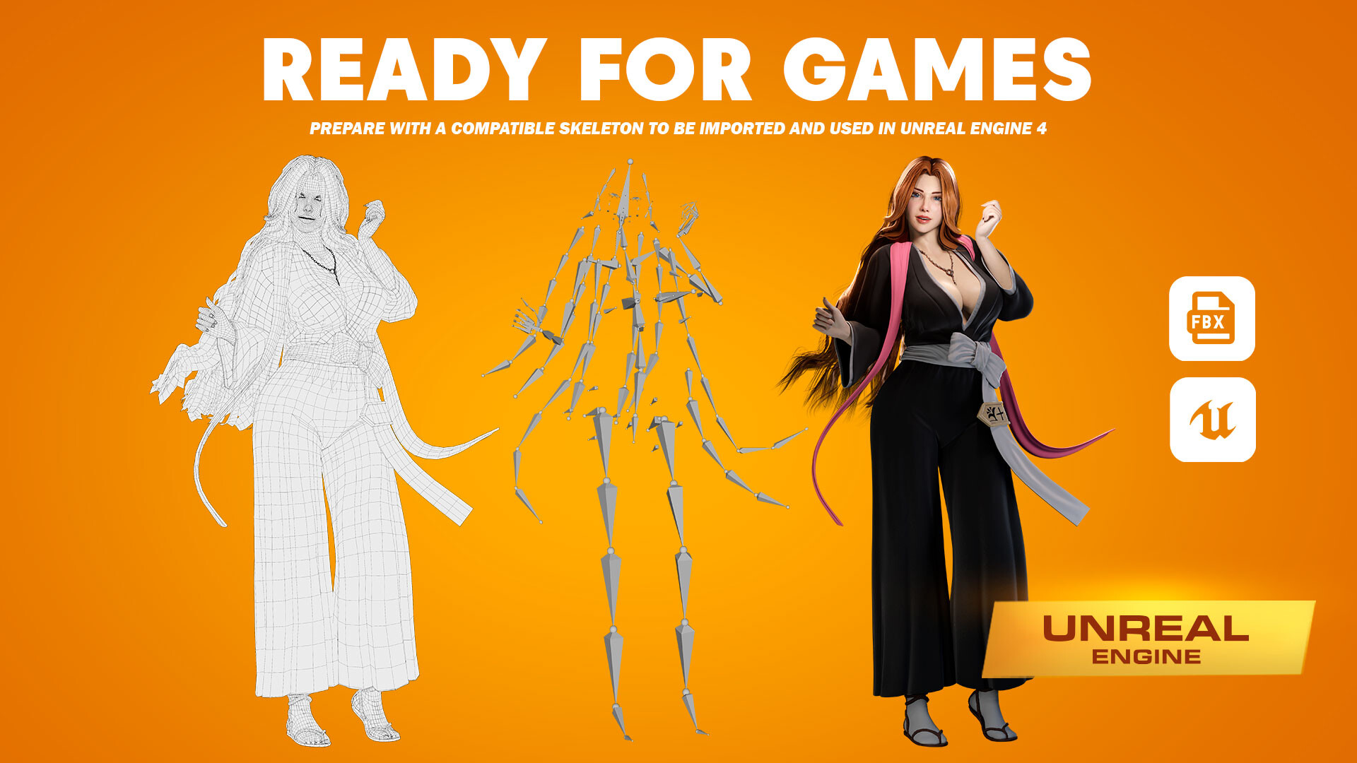 R2 Studio - Rangiku Matsumoto - 3D Blender Model