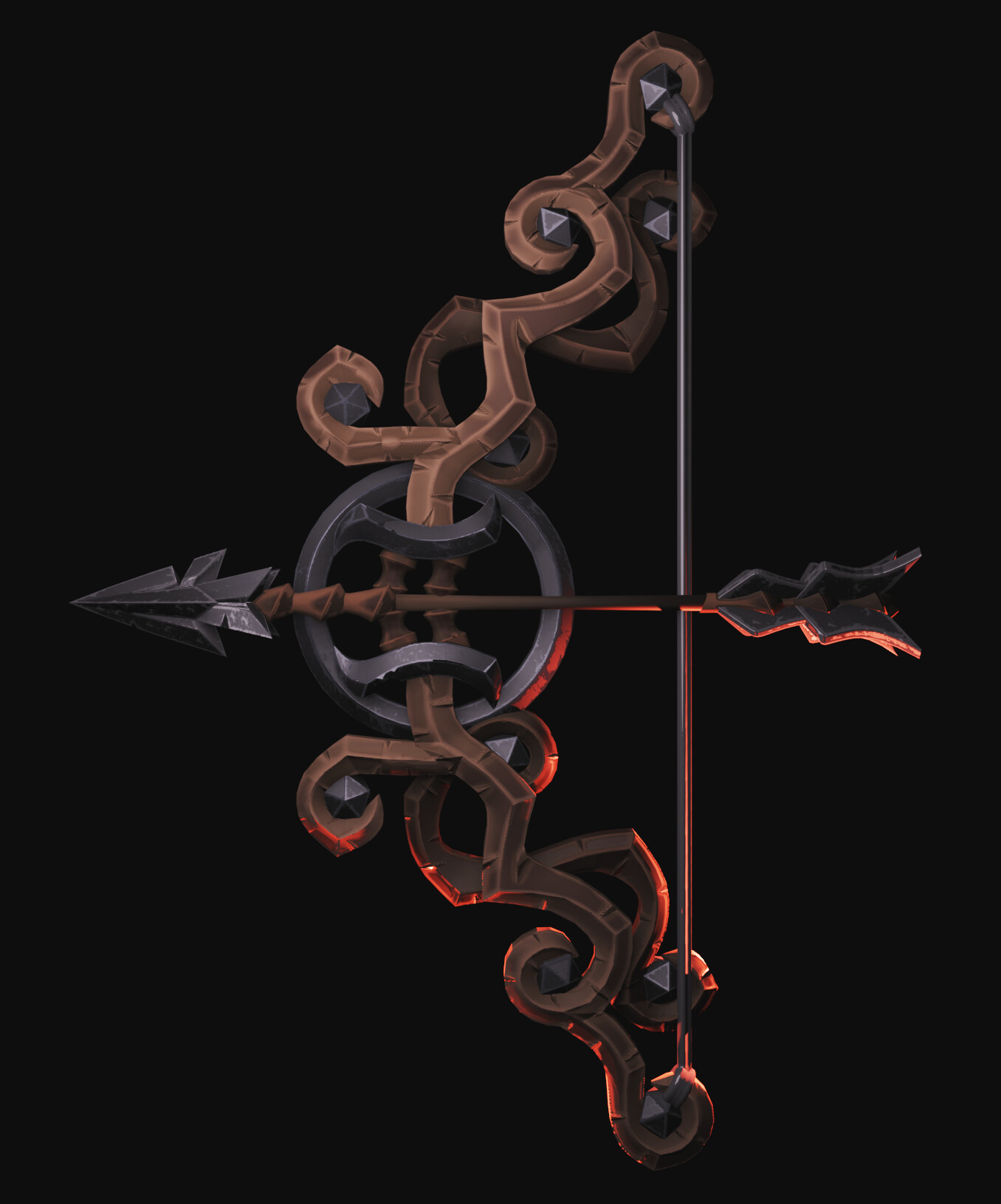 ArtStation - Coiled Fantasy Bow