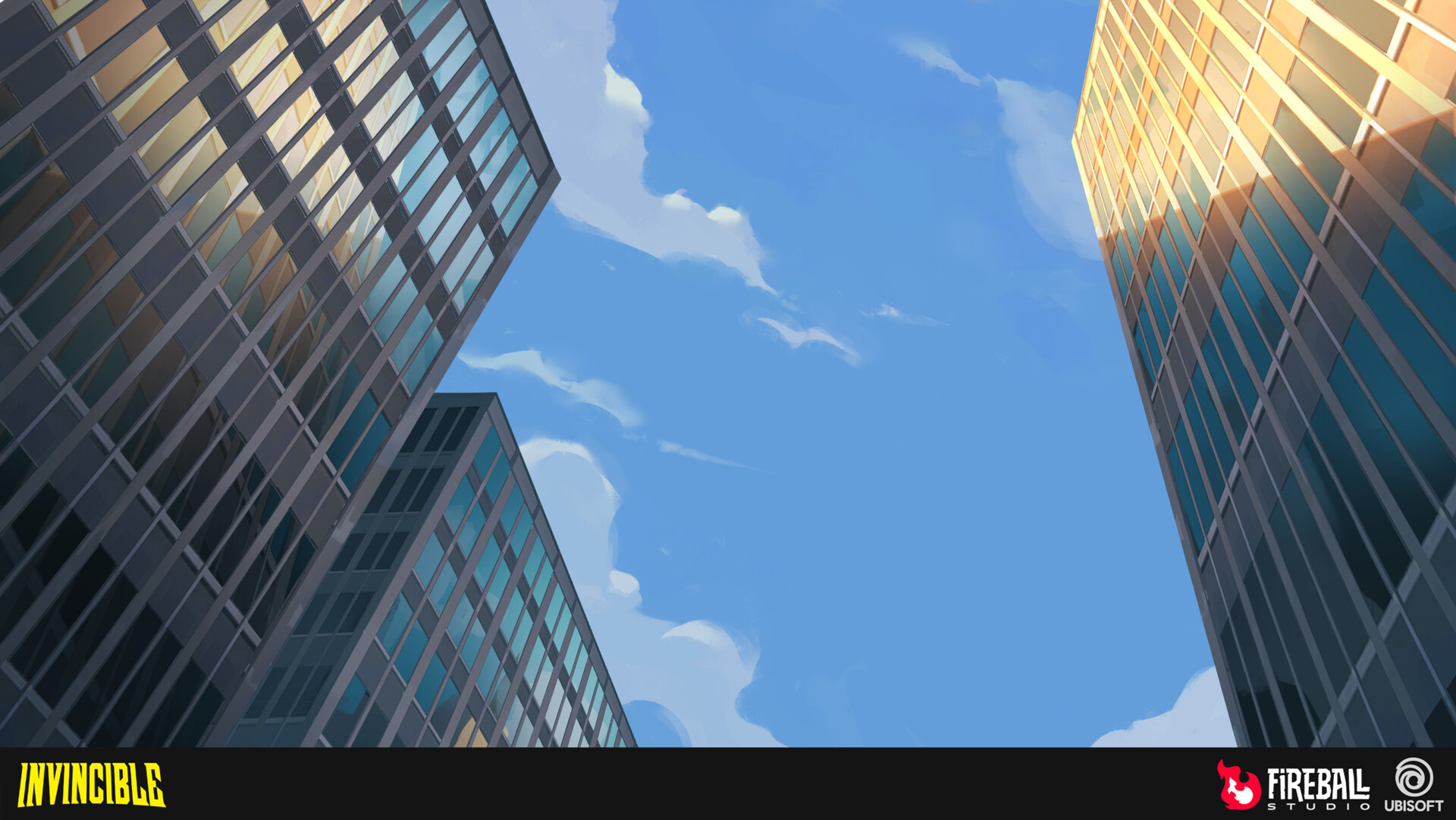 Florent Boston - Invincible Guarding The Globe (Matte Paintings)