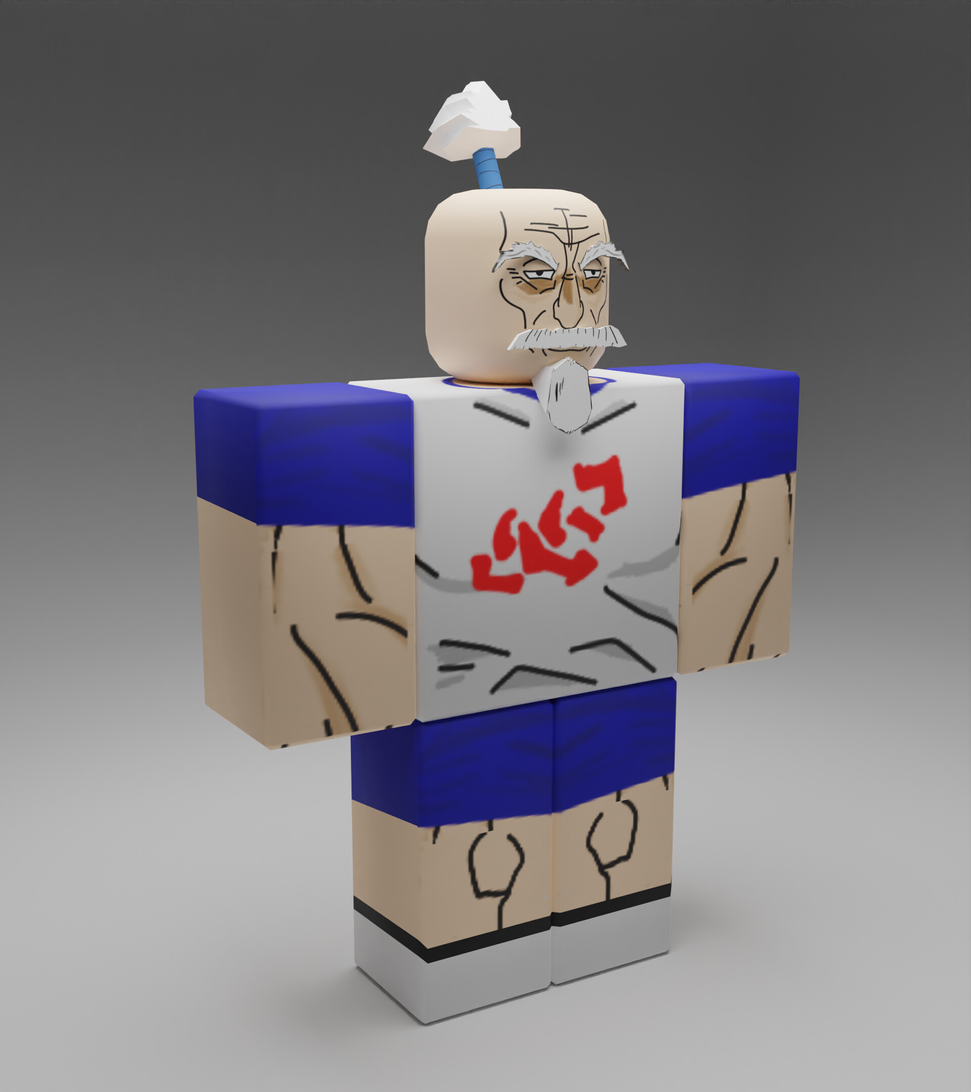 ArtStation - Isaac Netero - Roblox Model