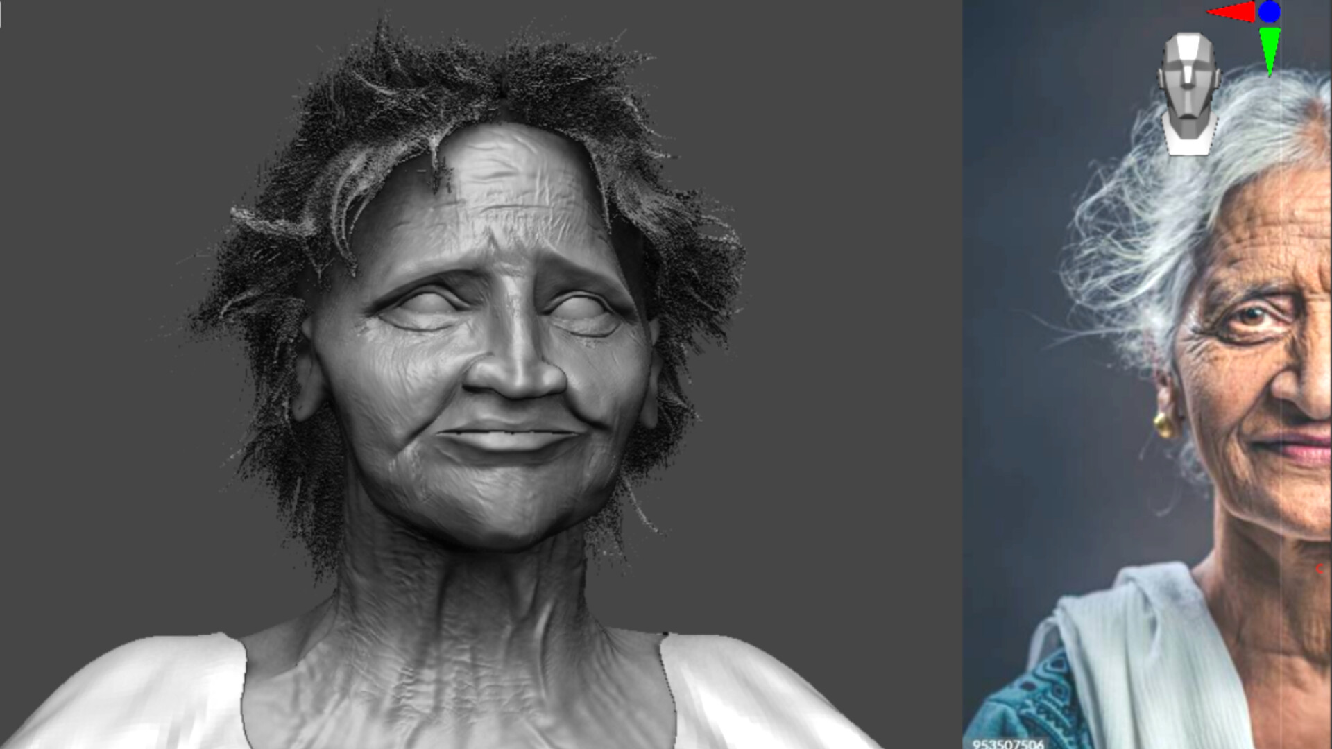 ArtStation - Old woman