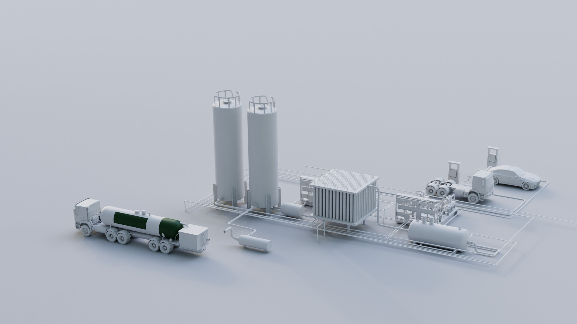 ArtStation - Model Filling Station