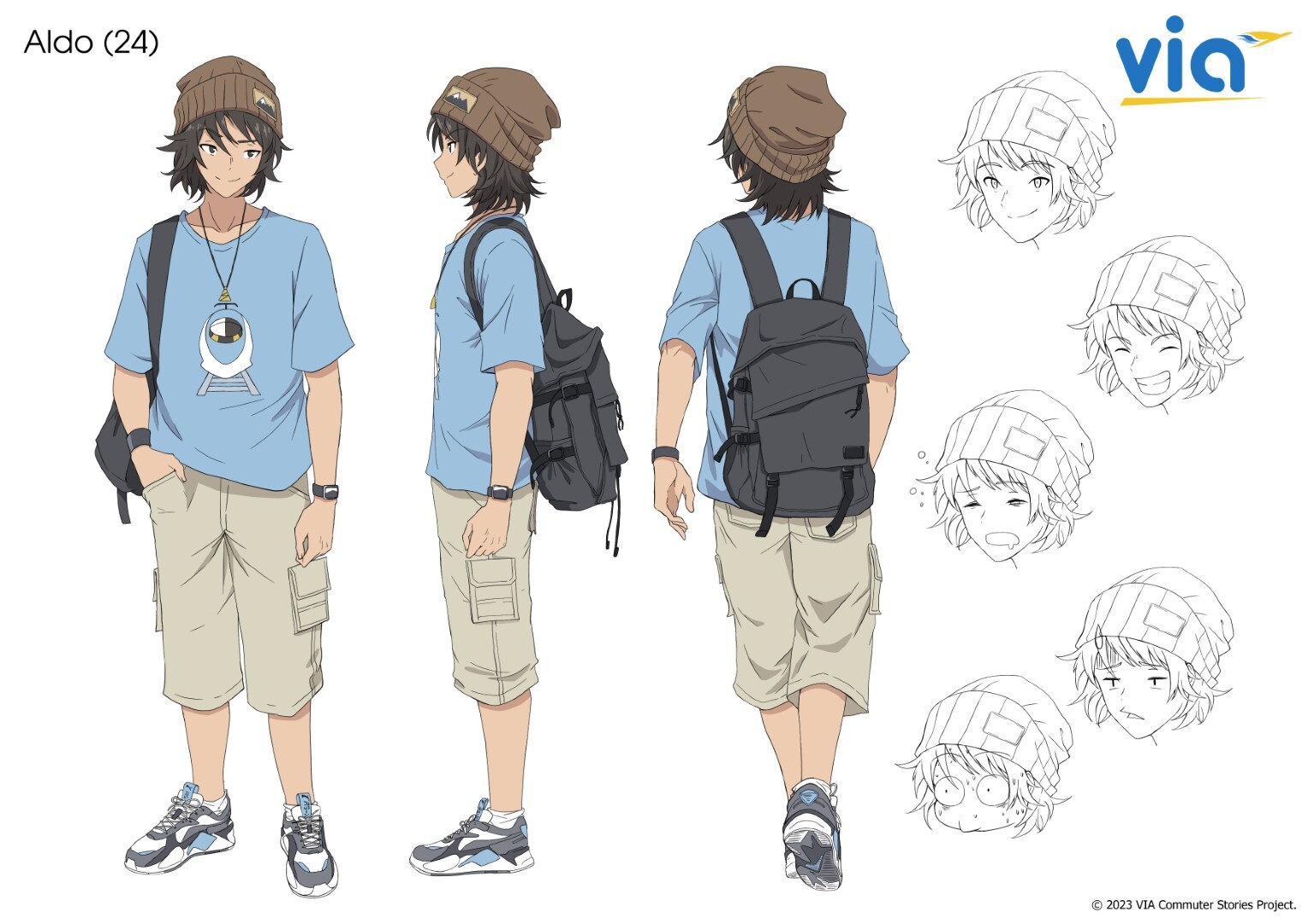 ArtStation - VIA - Character Design #2 - Aldo