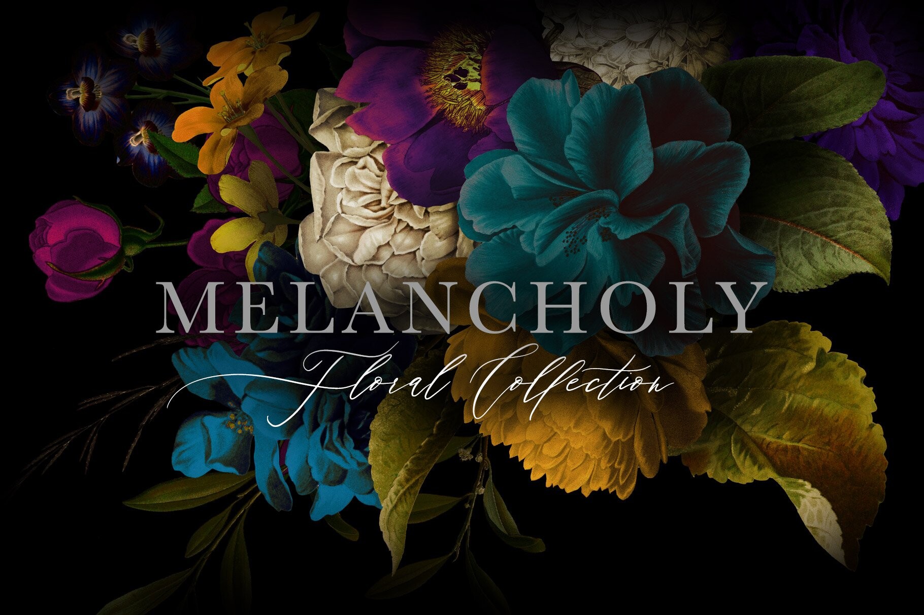 ArtStation - Melancholy Floral Collection