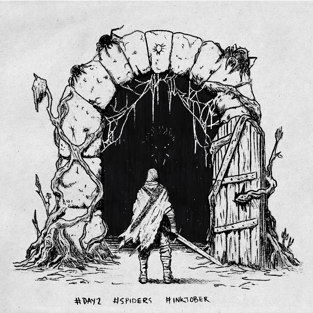 ArtStation - Spider Cave