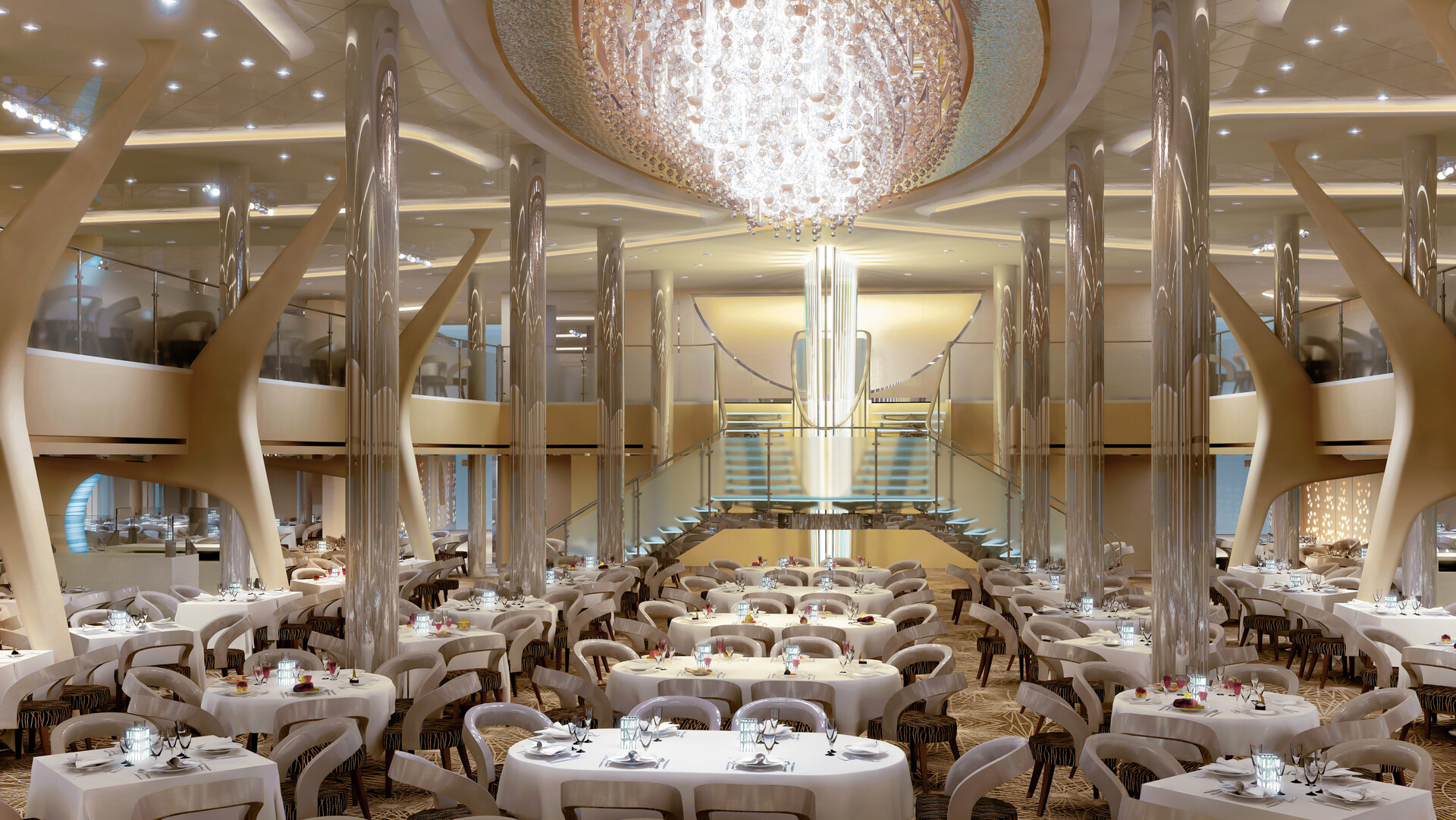 ArtStation - Celebrity Eclipse Main Dining