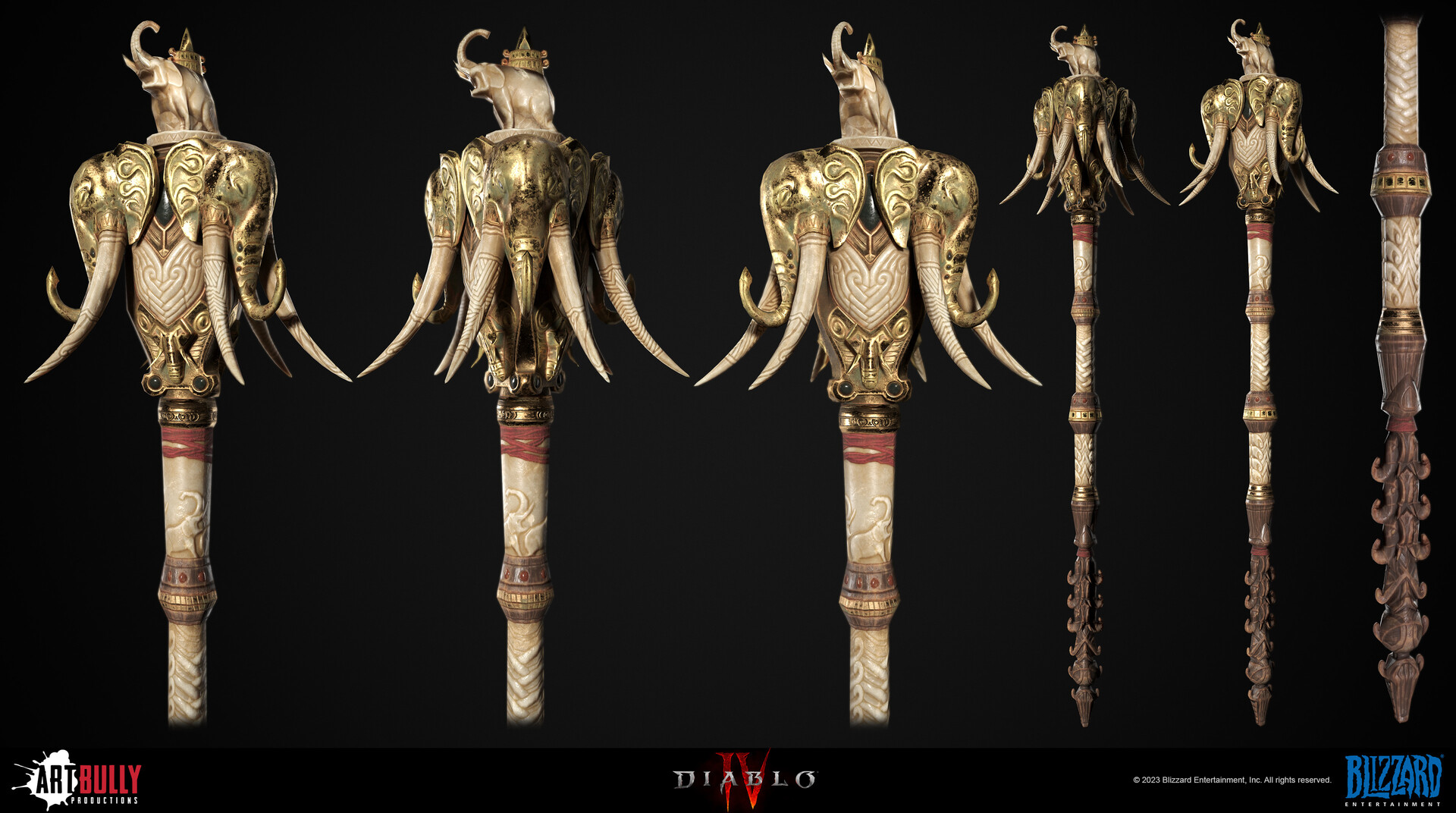 Patrick Nuckels - 3D Artist - Diablo IV: Staff Weapon