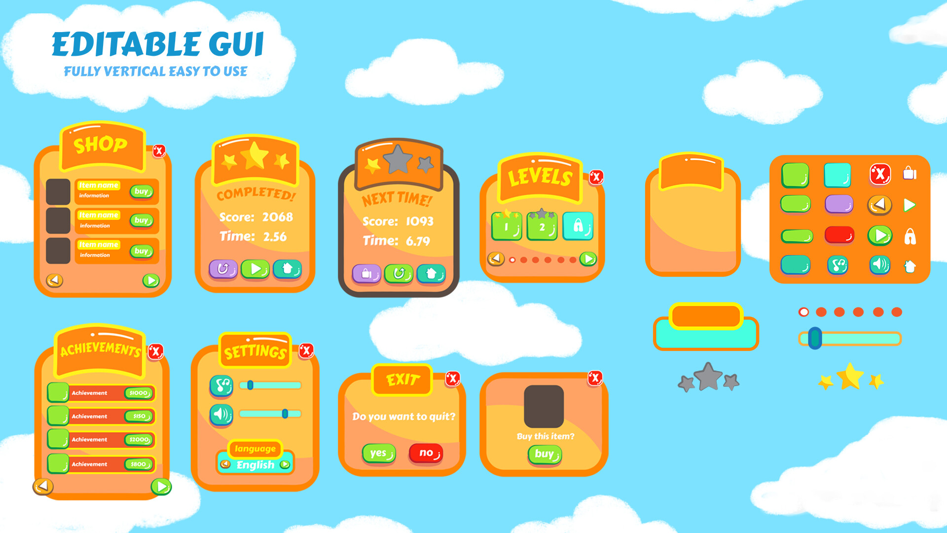 ArtStation - Game UI