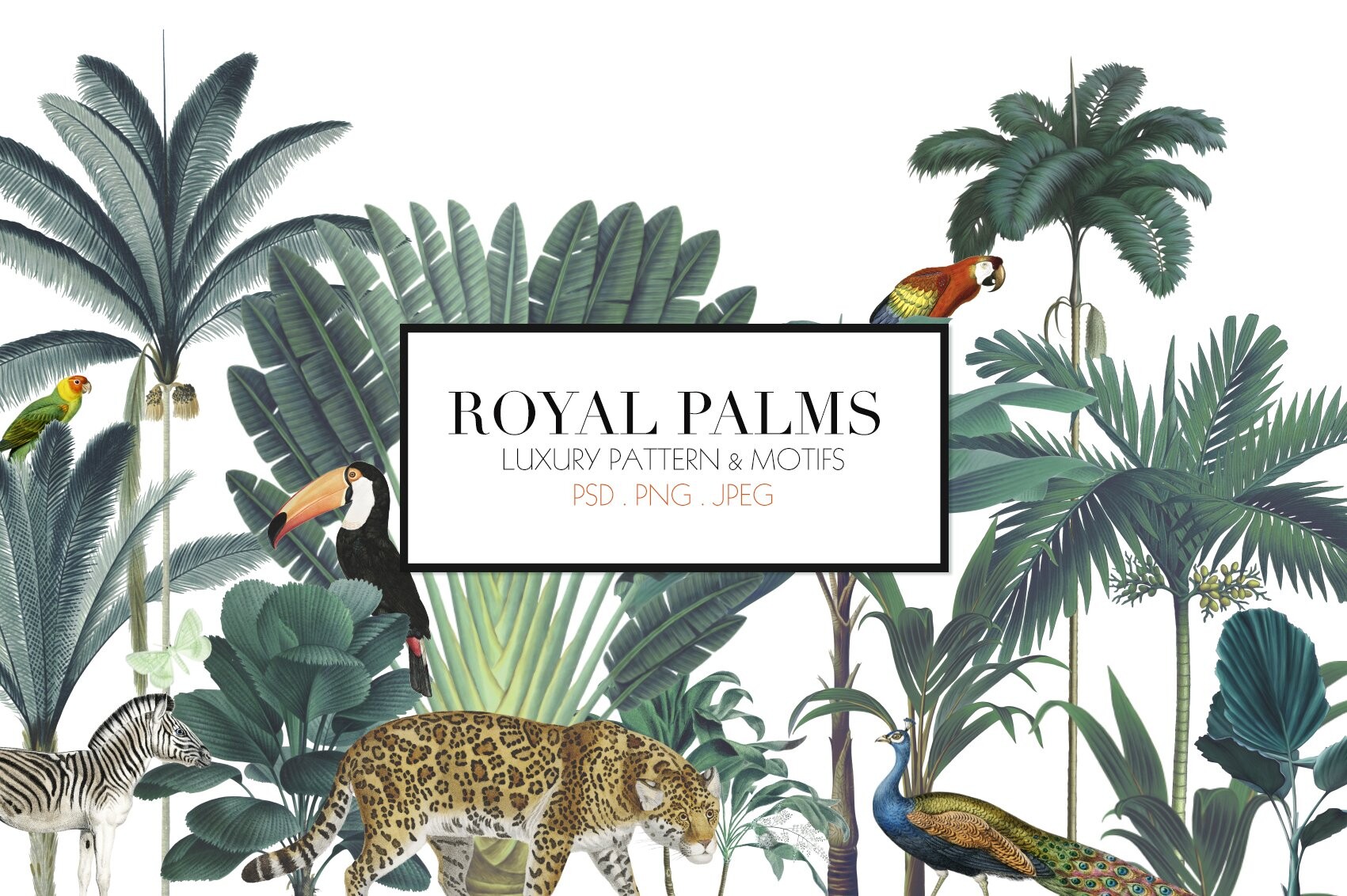ArtStation - Royal Palms Luxury Print