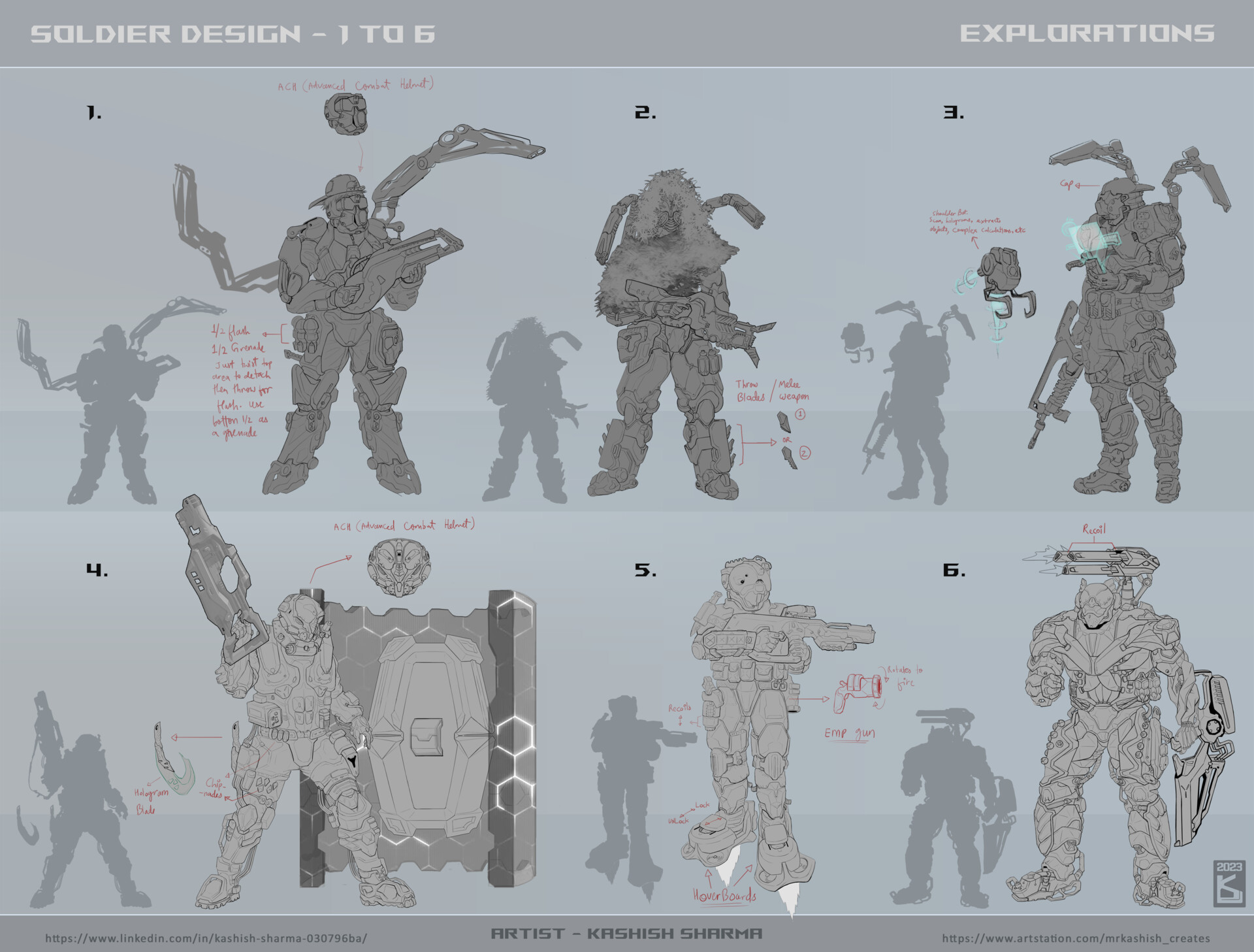 ArtStation - Sci-Fi Squad Exploration