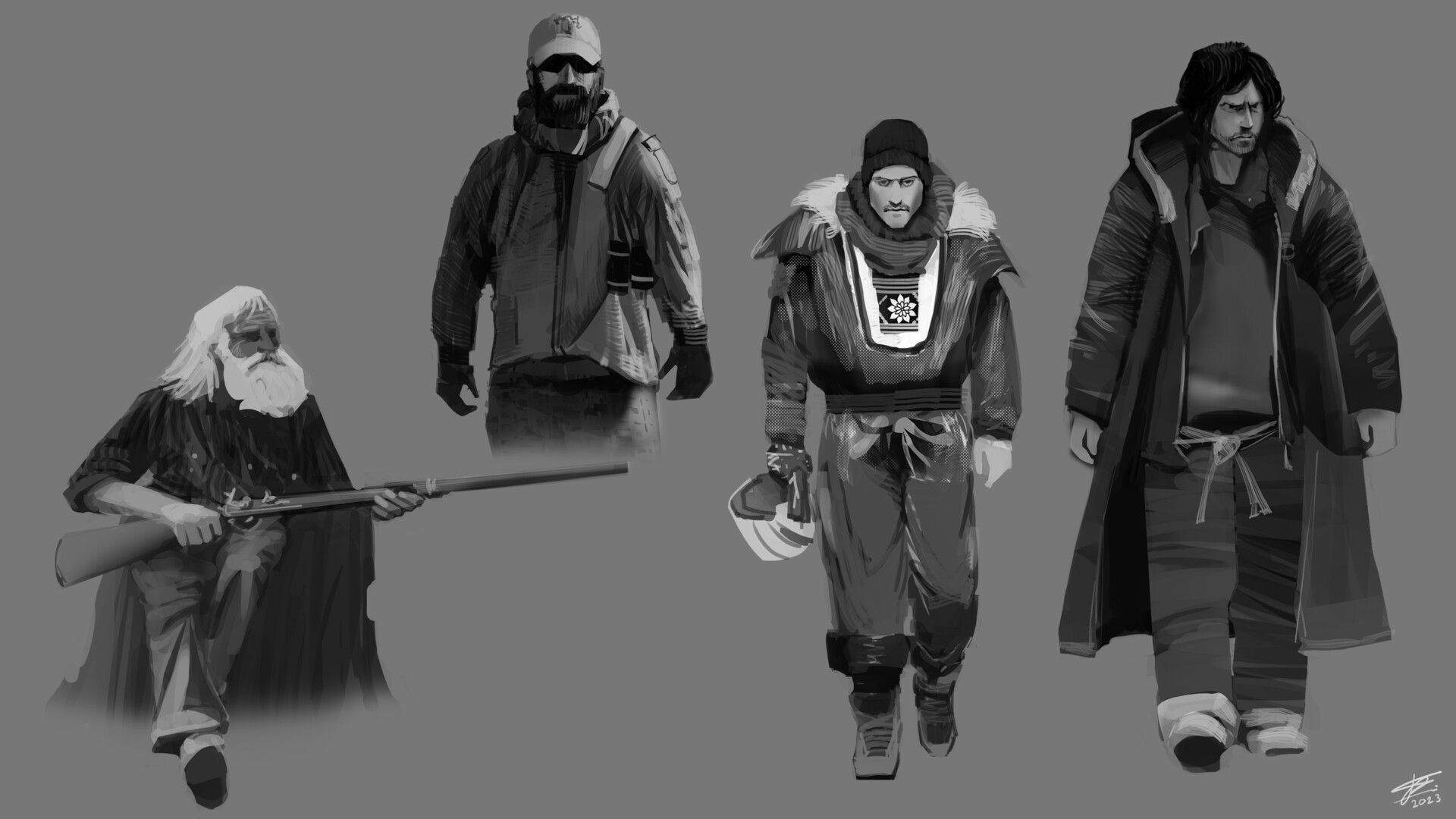ArtStation - Mountain Men
