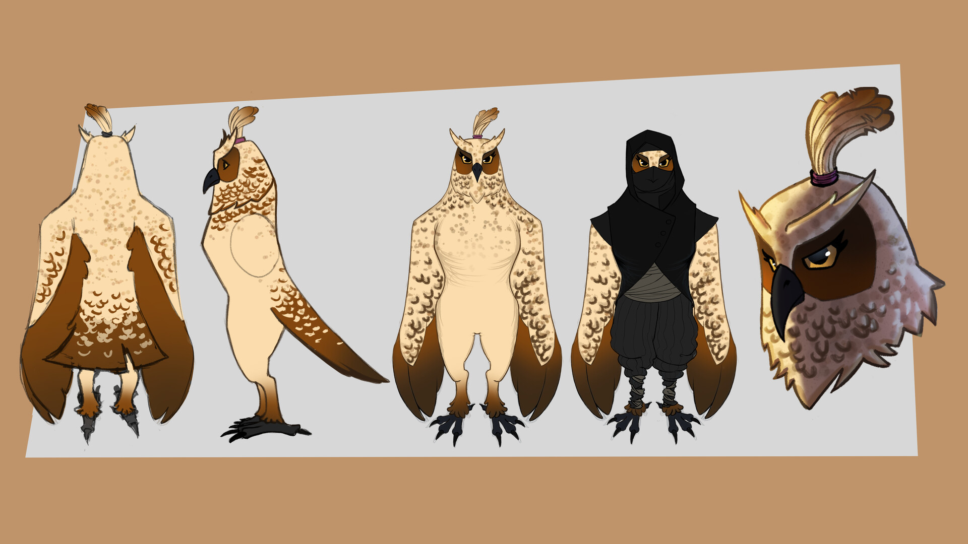 Luan Oliveira - Lina Barn (Character Design)