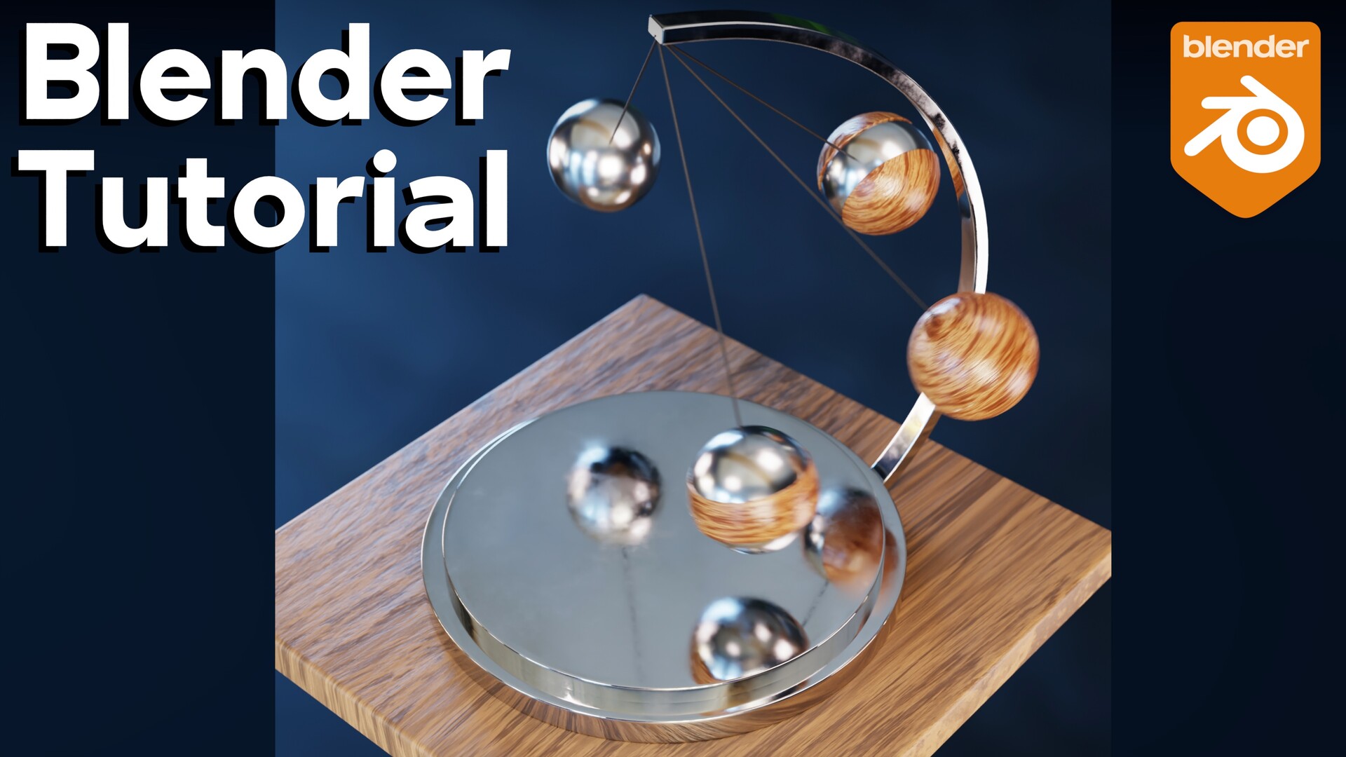 Ryan King - Satisfying Swinging Spheres - Looping Animation (Blender Tutorial)