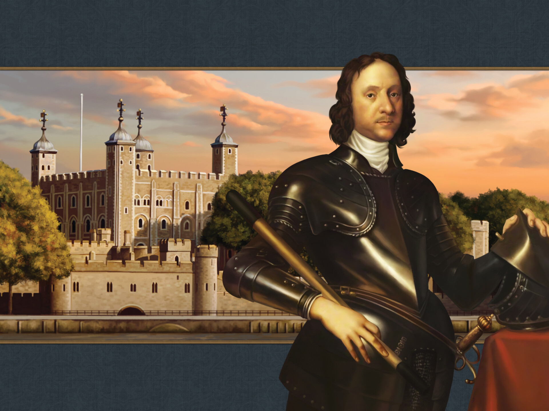 ArtStation - Europa Universalis IV Loading Screen - Oliver Cromwell