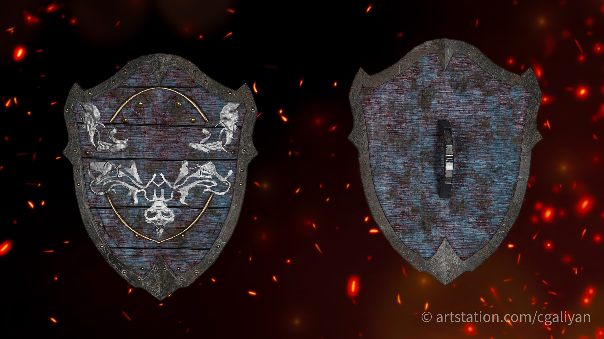 ArtStation - Buckler Shield