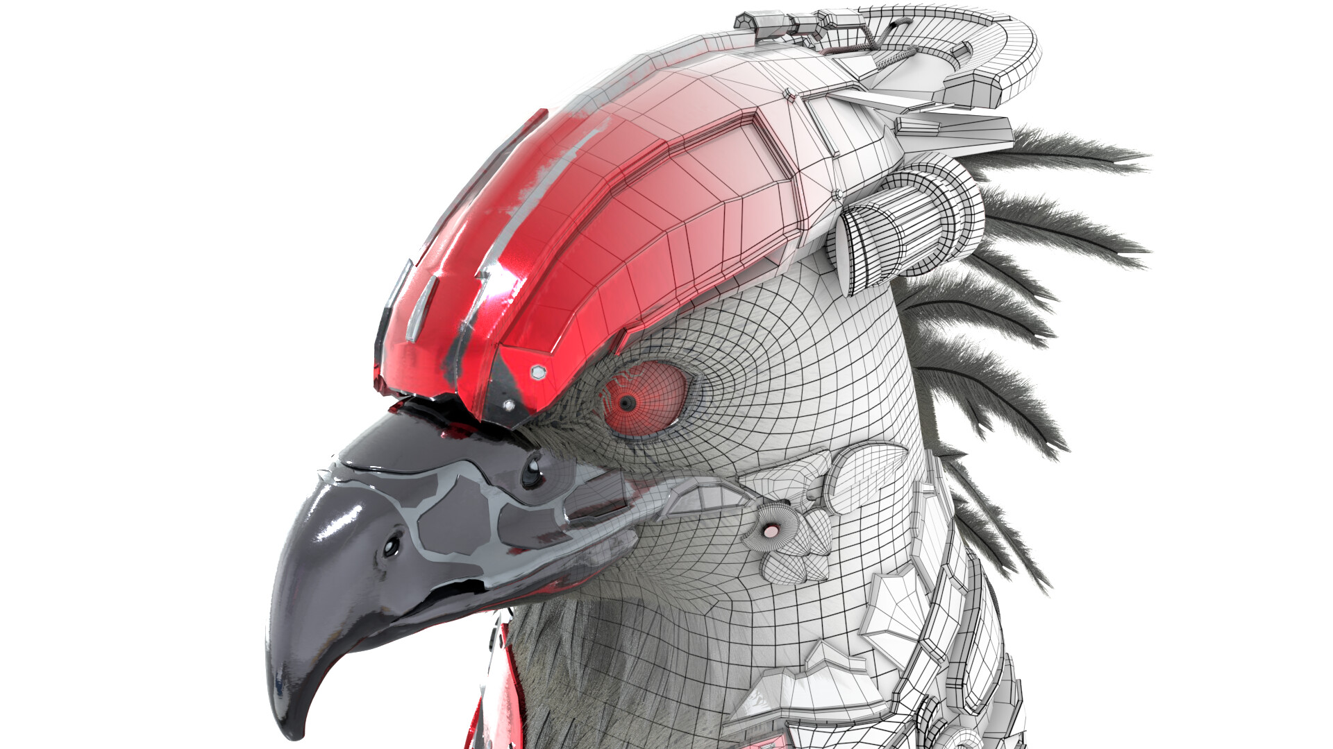 ArtStation - MECHA HAWK