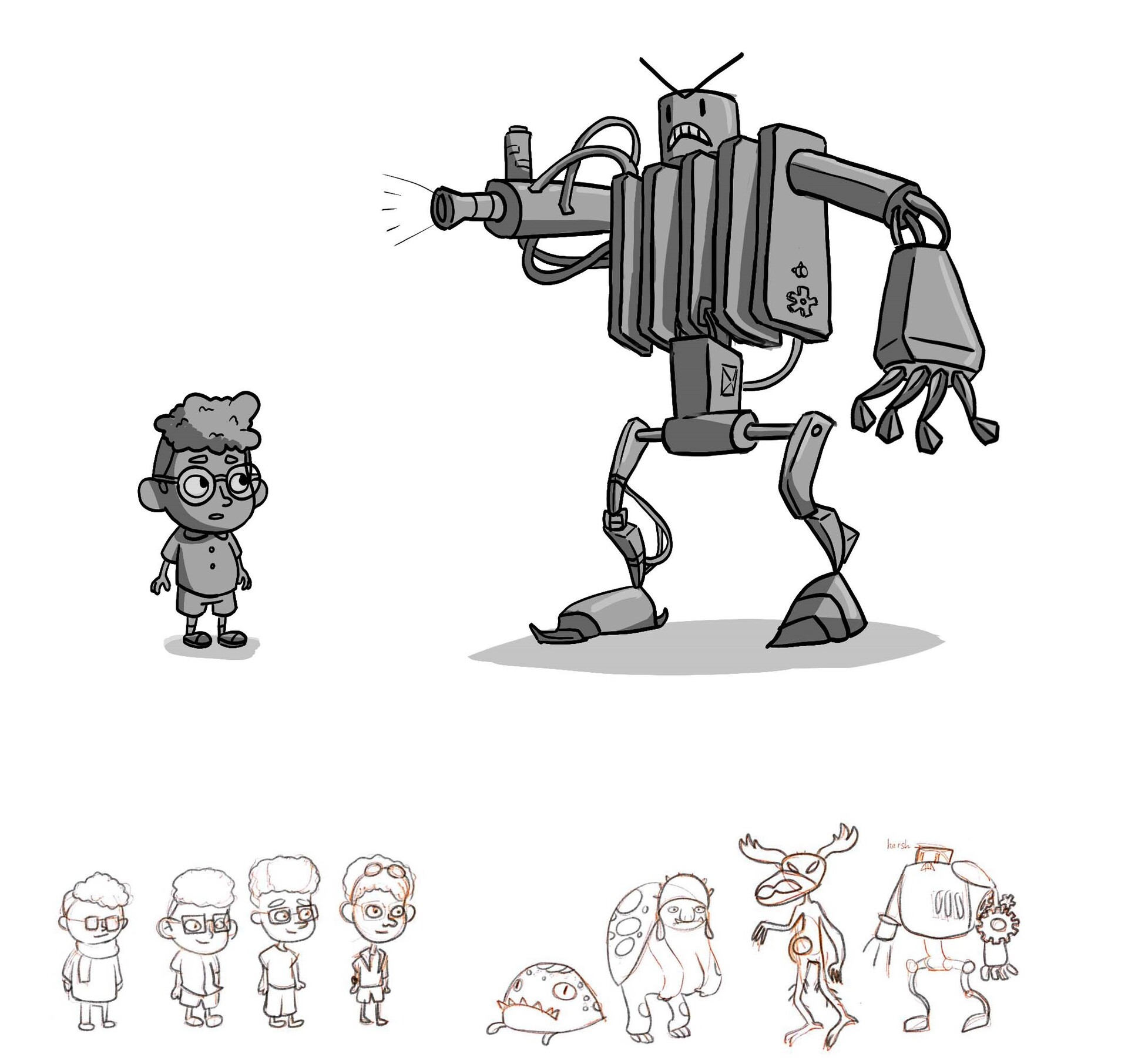 ArtStation - Lost In Play Character Design