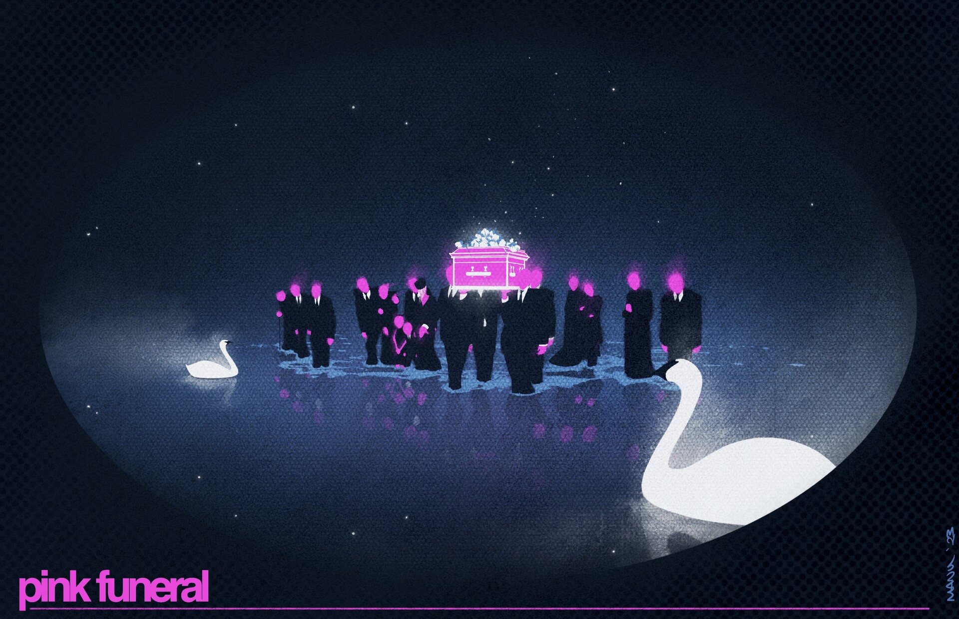 ArtStation - Pink Funeral