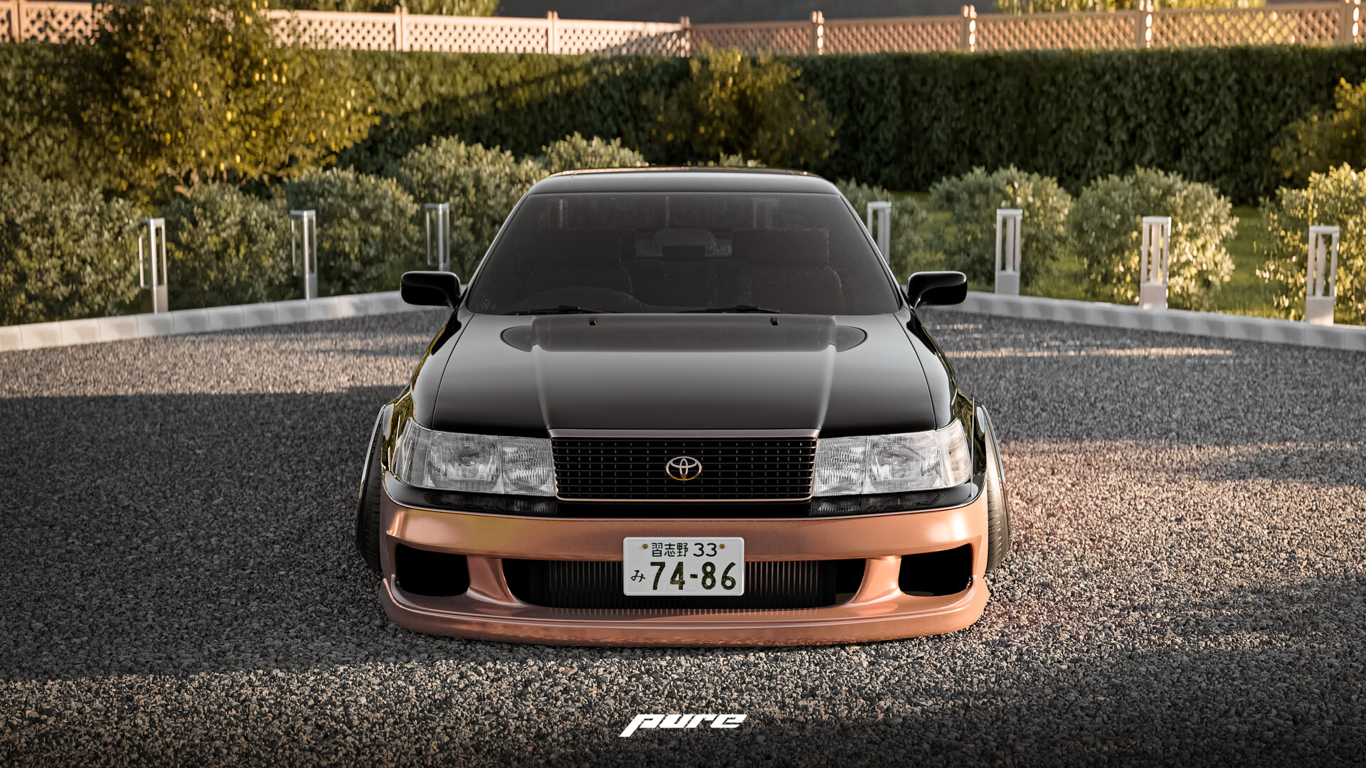 ArtStation - Toyota Celsior