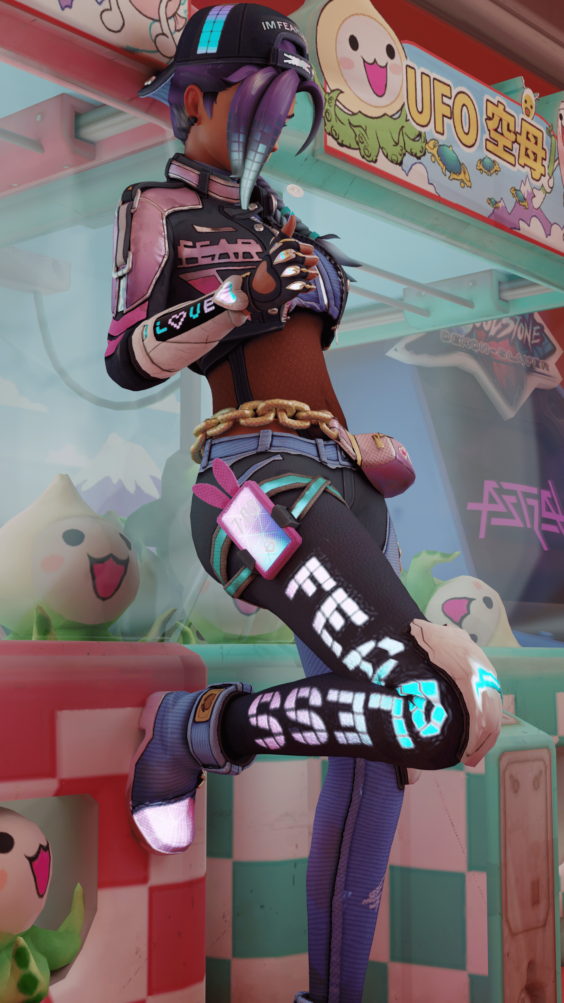 ArtStation - LE SSERAFIM Sombra fan art