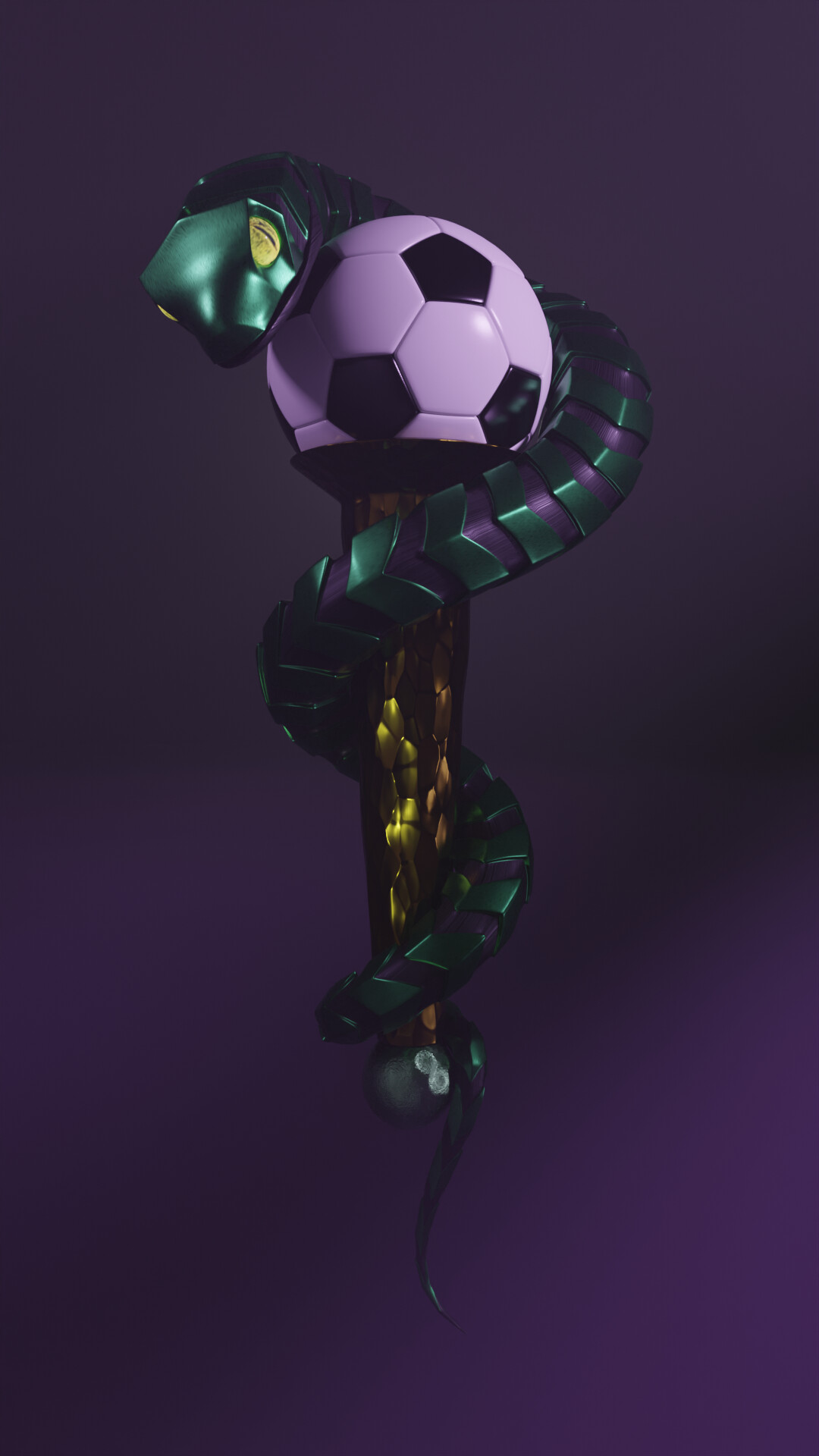 ArtStation - Snake on a Stick