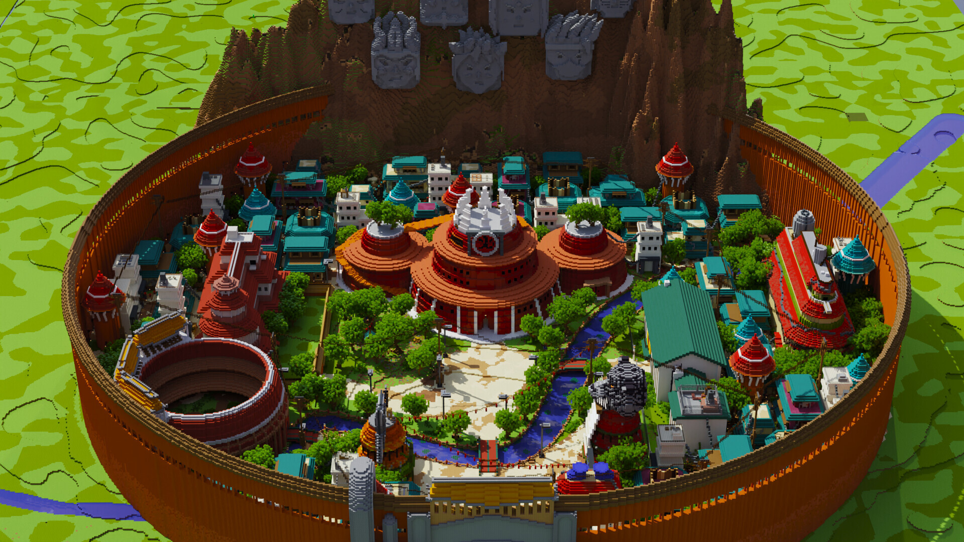 ArtStation - Konoha - Naruto