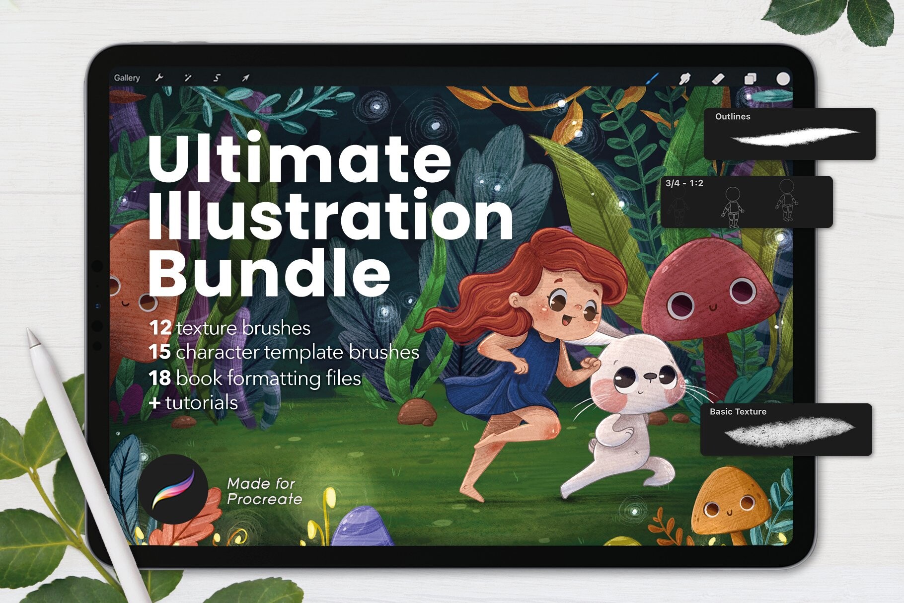 ArtStation - Ultimate Procreate Illustration Kit