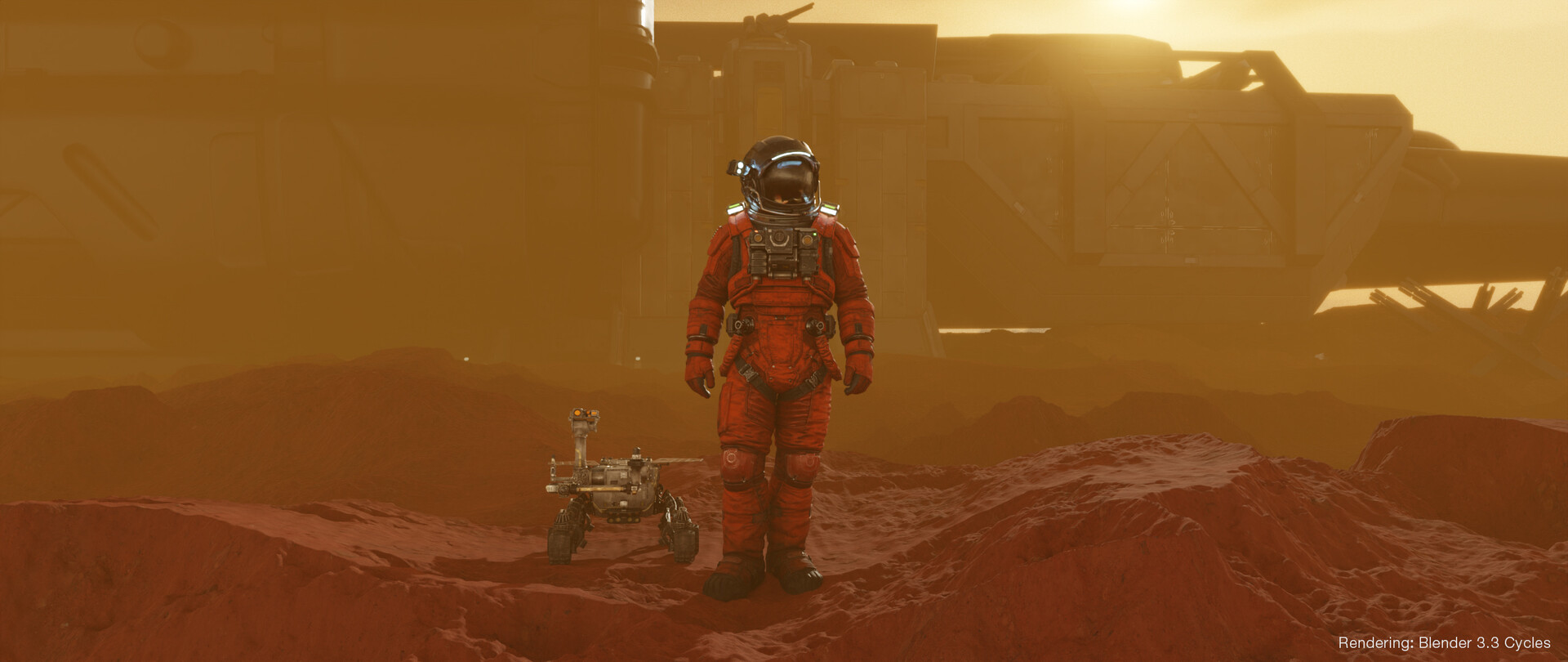 ArtStation - Mars concept