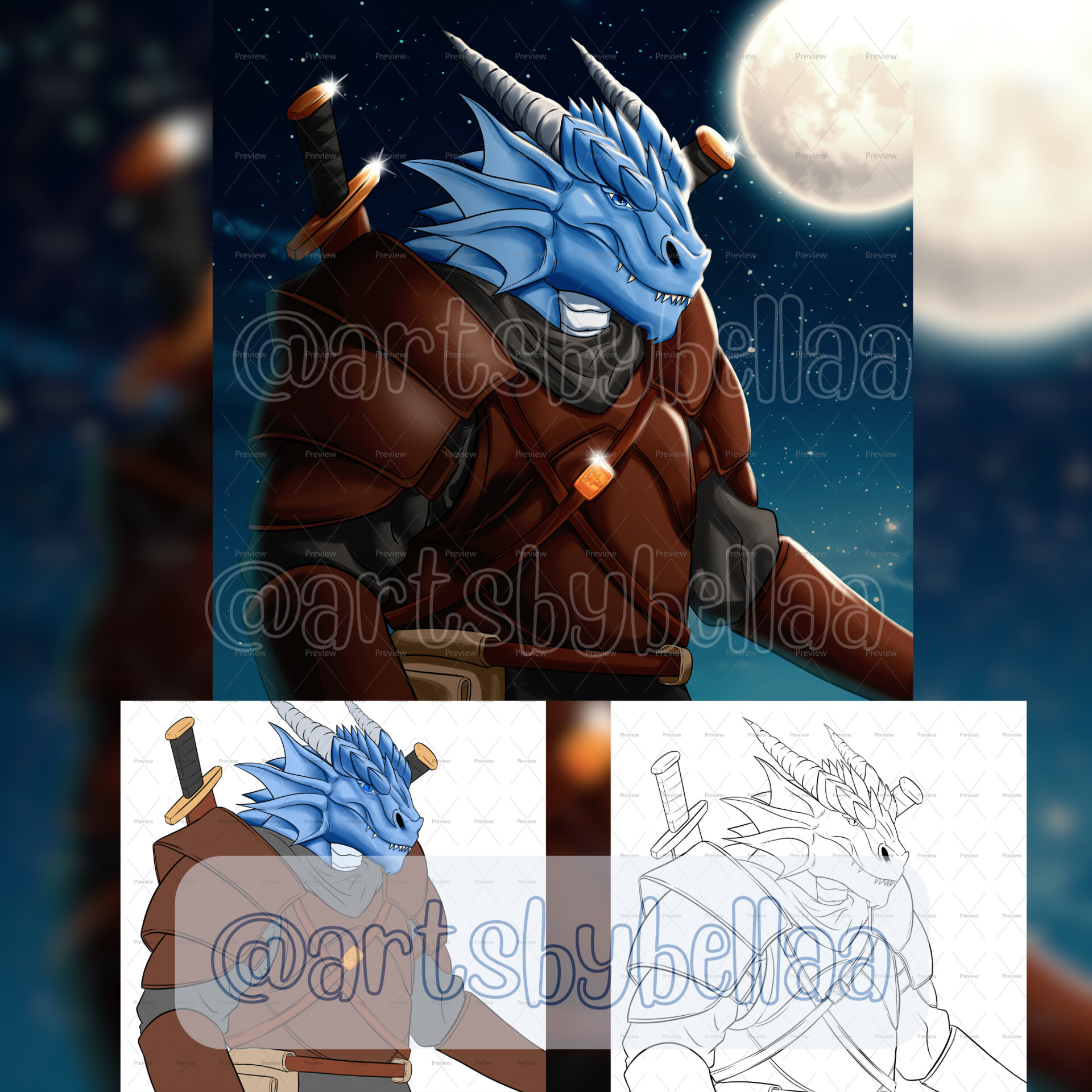 ArtStation - DnD | Dragonborn