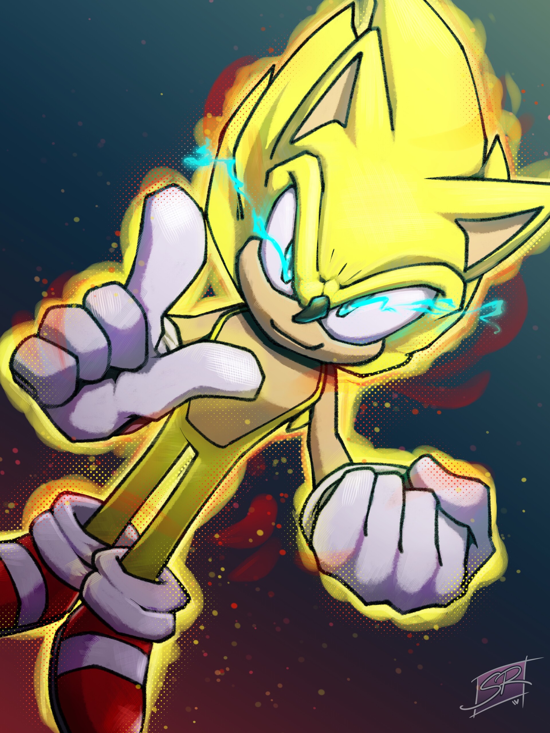 ArtStation - Super Sonic (Sonic Frontiers)
