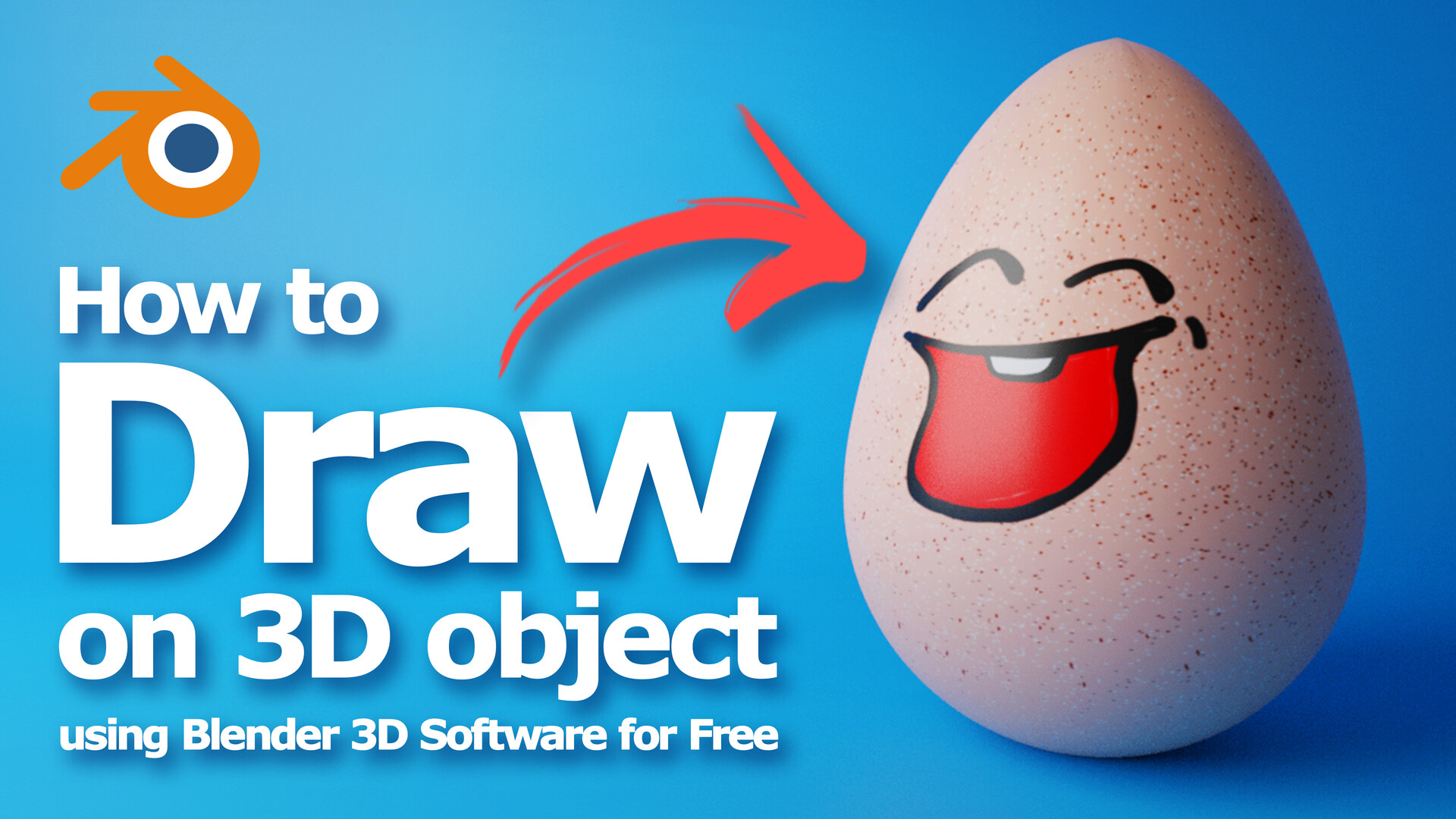 ArtStation - How to draw on 3D object using Blender