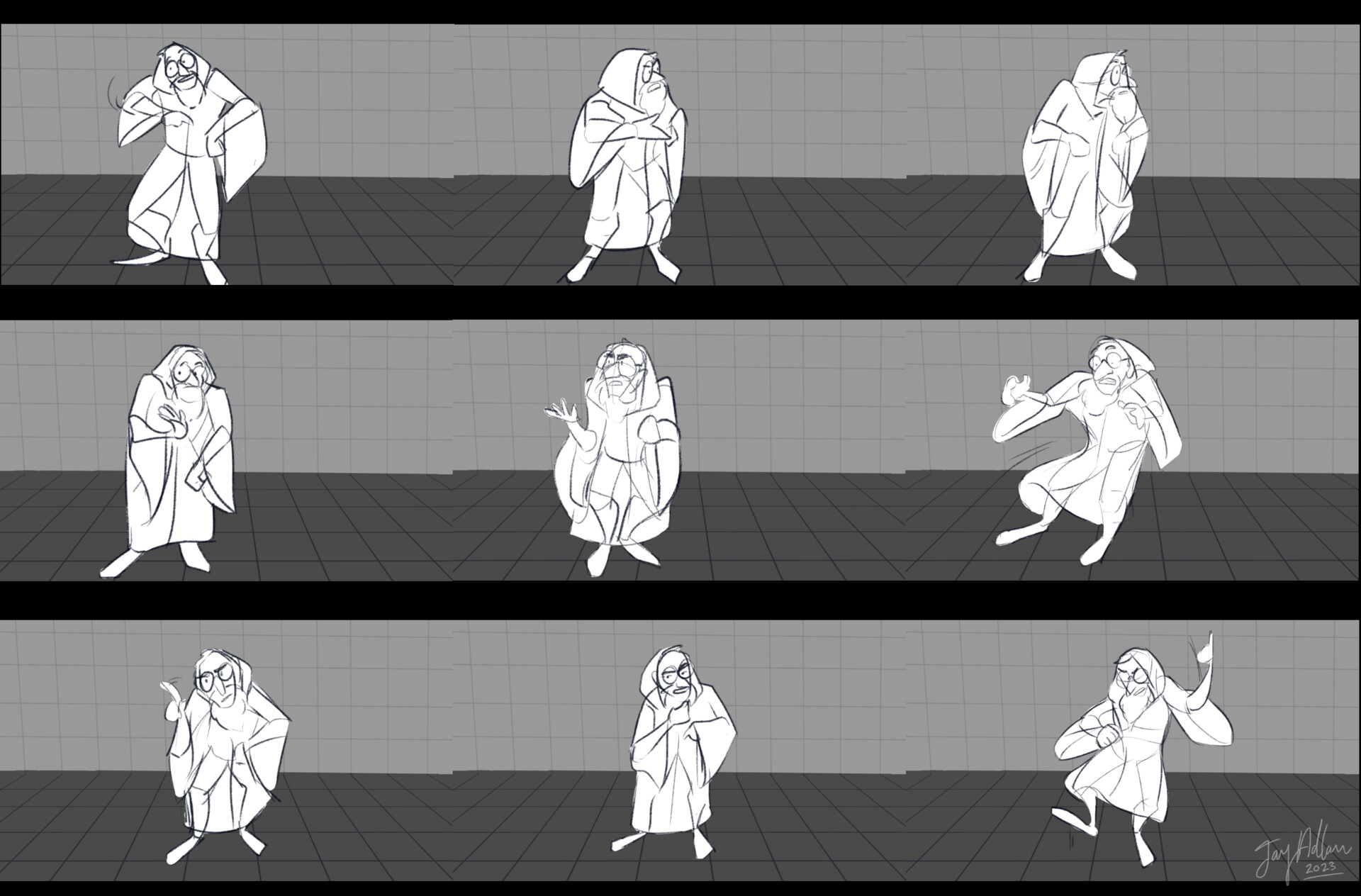 Jay Adlam - Storyboards and Animatics