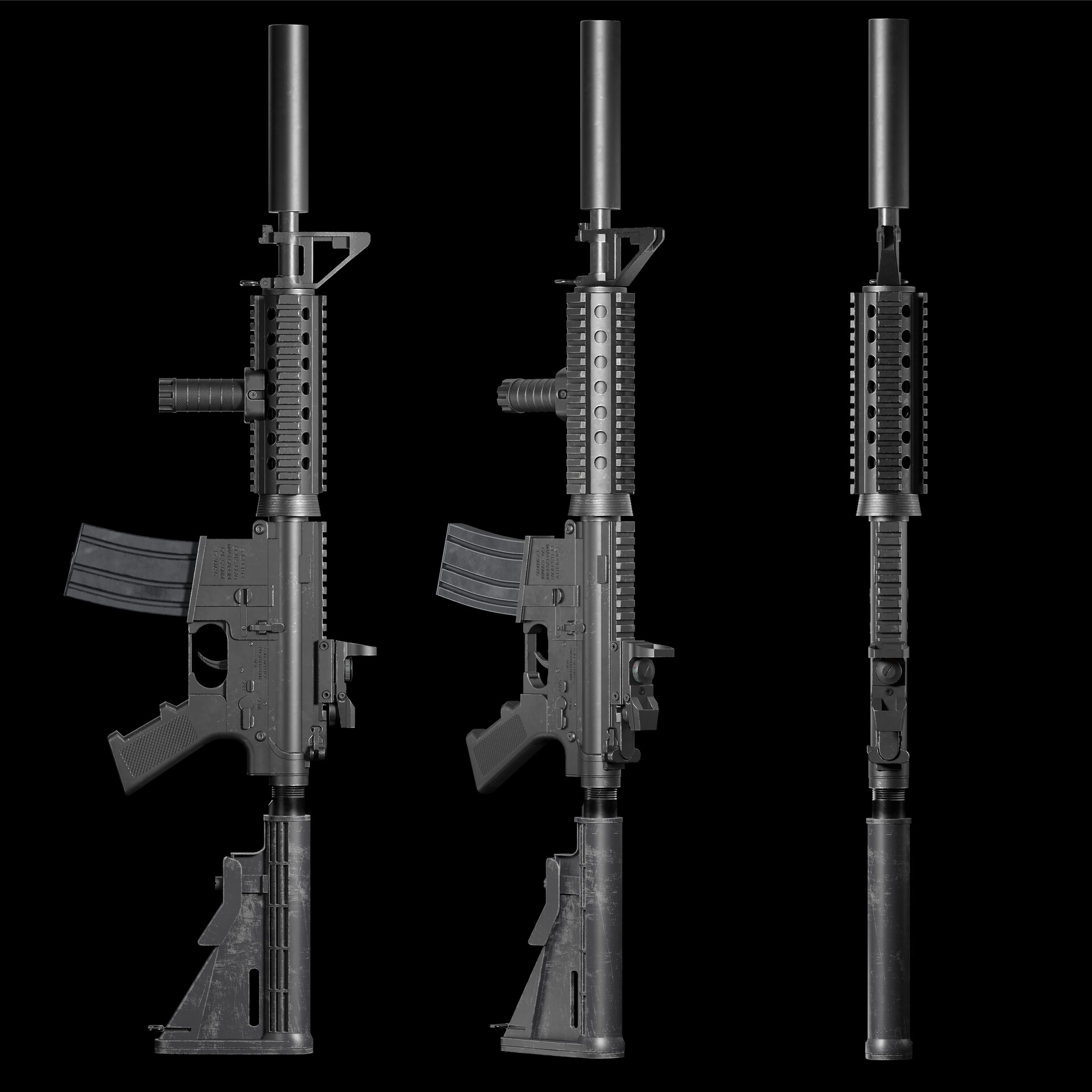 ArtStation - M4 Rifle