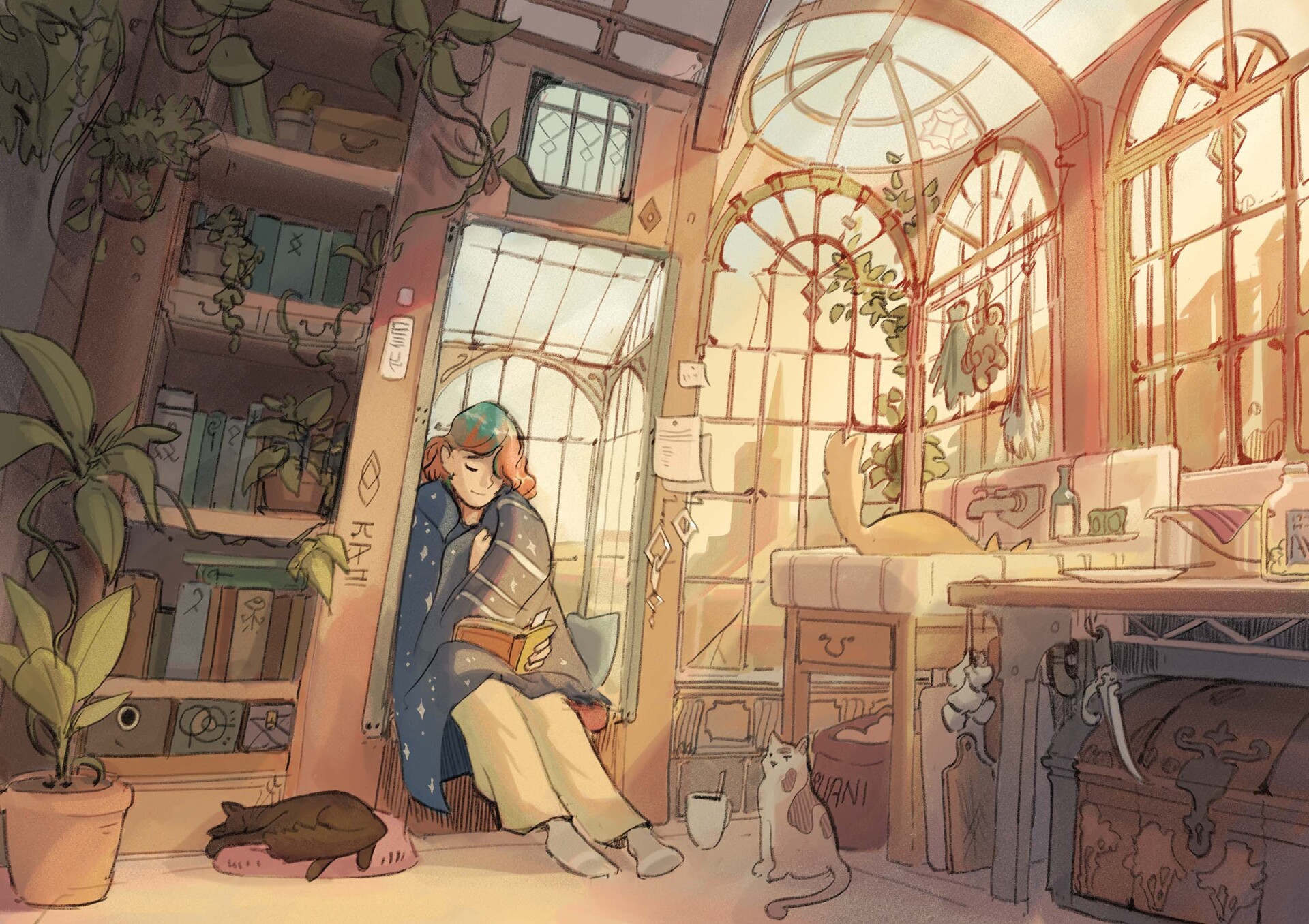 ArtStation - Morning Chill