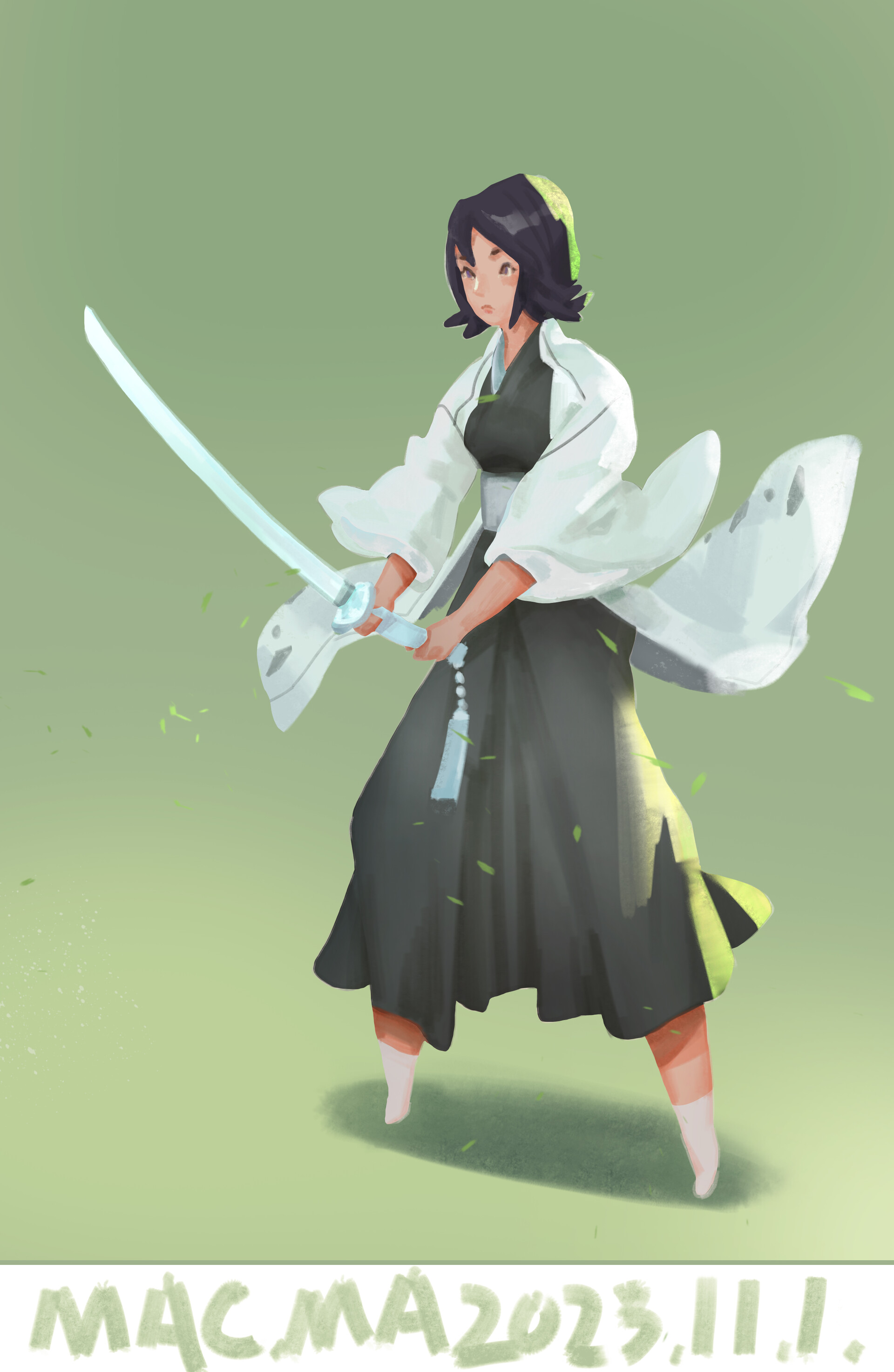 ArtStation - Kuchiki Rukia