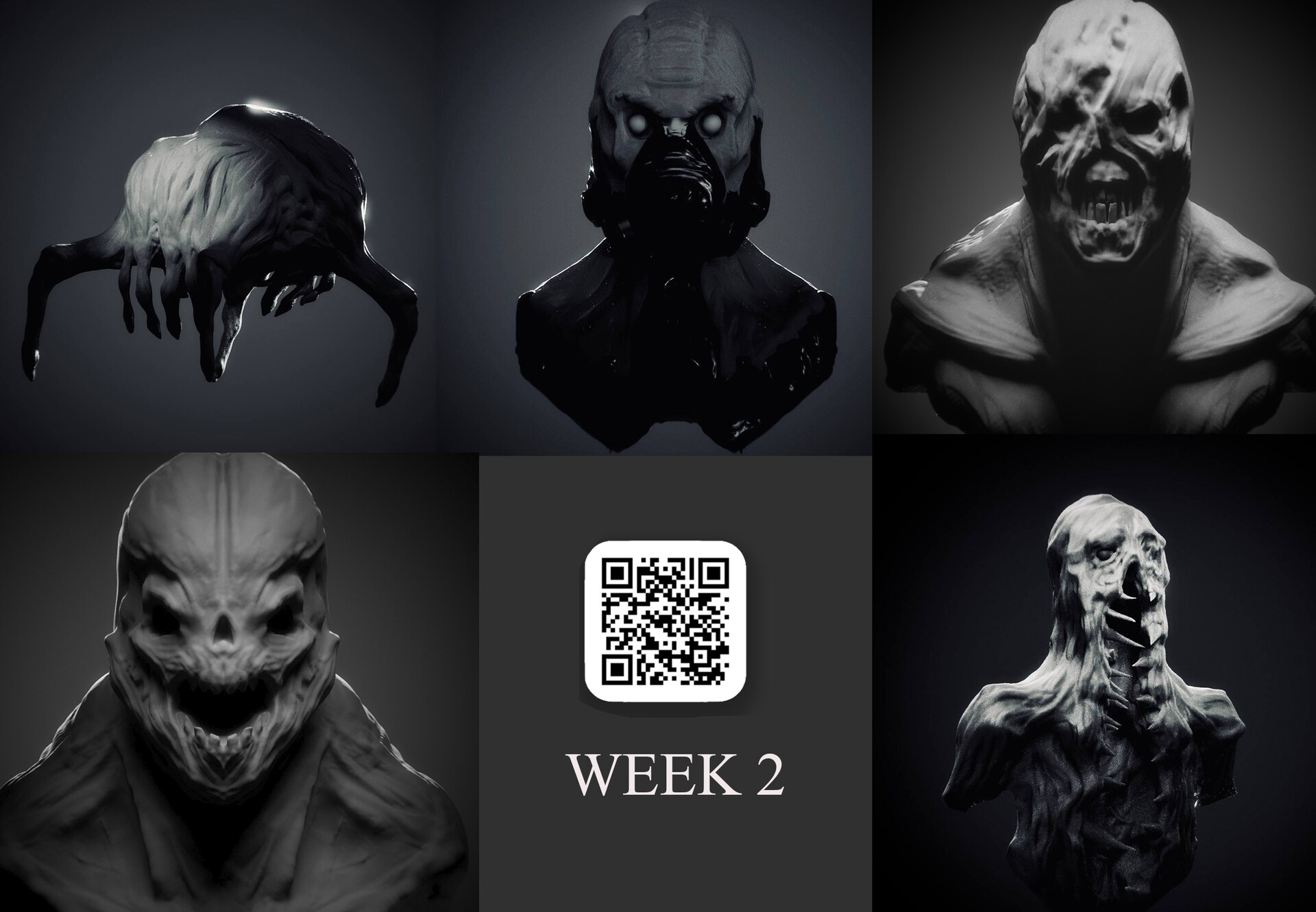 Egor Blinov - EAF-SCULPTOBER 2023